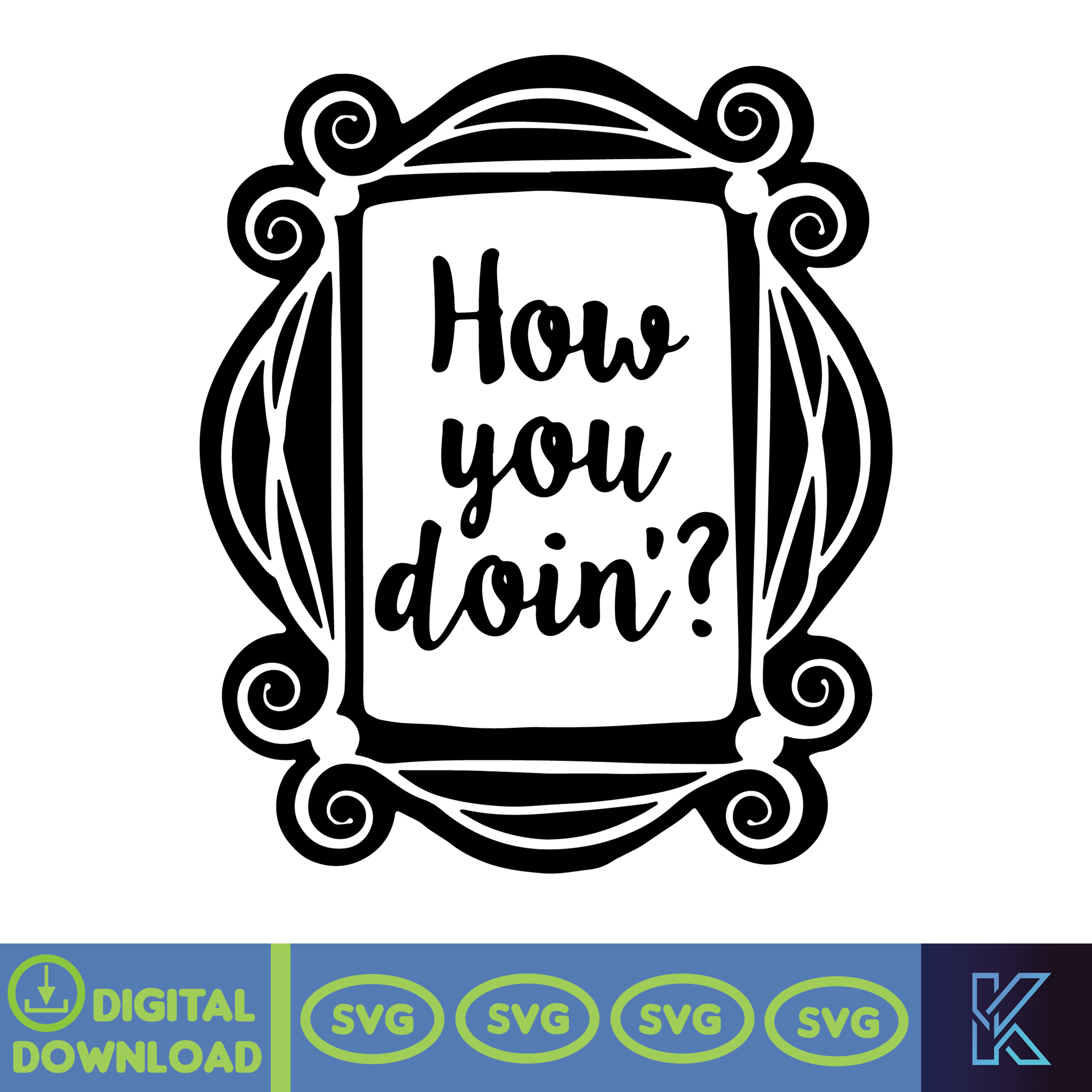 FRIENDS, Svg, Friends Tv Show Png, Friends Clipart, Friends | Inspire ...