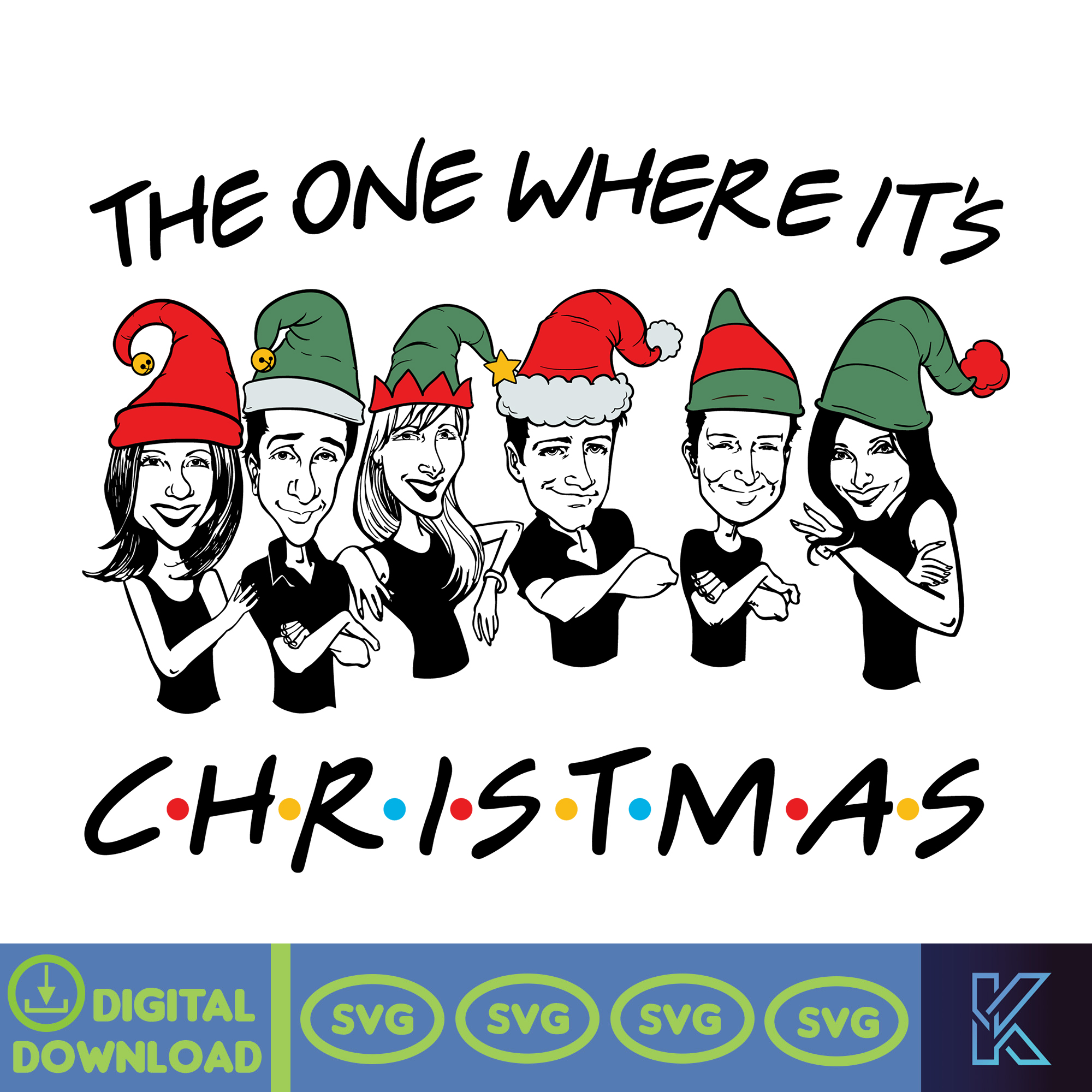 FRIENDS, Svg, Friends Tv Show Png, Friends Clipart, Friends | Inspire ...