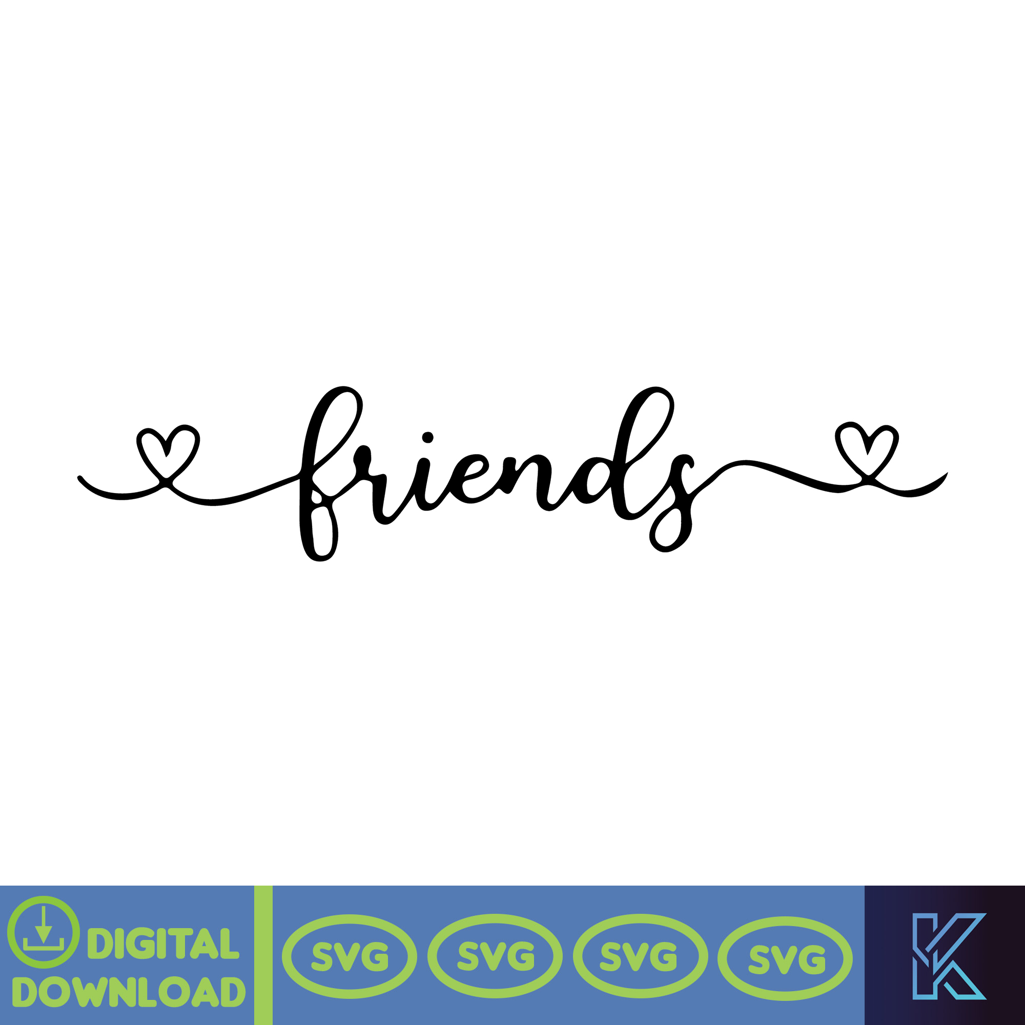 FRIENDS, Svg, Friends Tv Show Png, Friends Clipart, Friends | Inspire ...