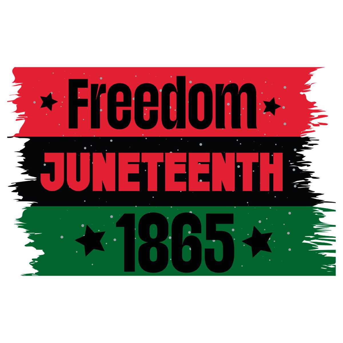 Freedom Juneteenth 1865 SVG PNG, 1865 SVG | Inspire Uplift