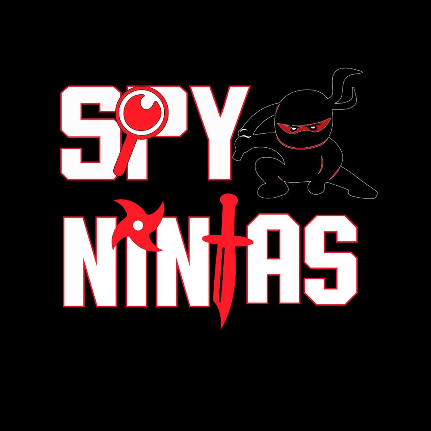 Spy Ninjas Funny Spy Gaming Ninjas Tee Game PNG Sublimation | Inspire ...