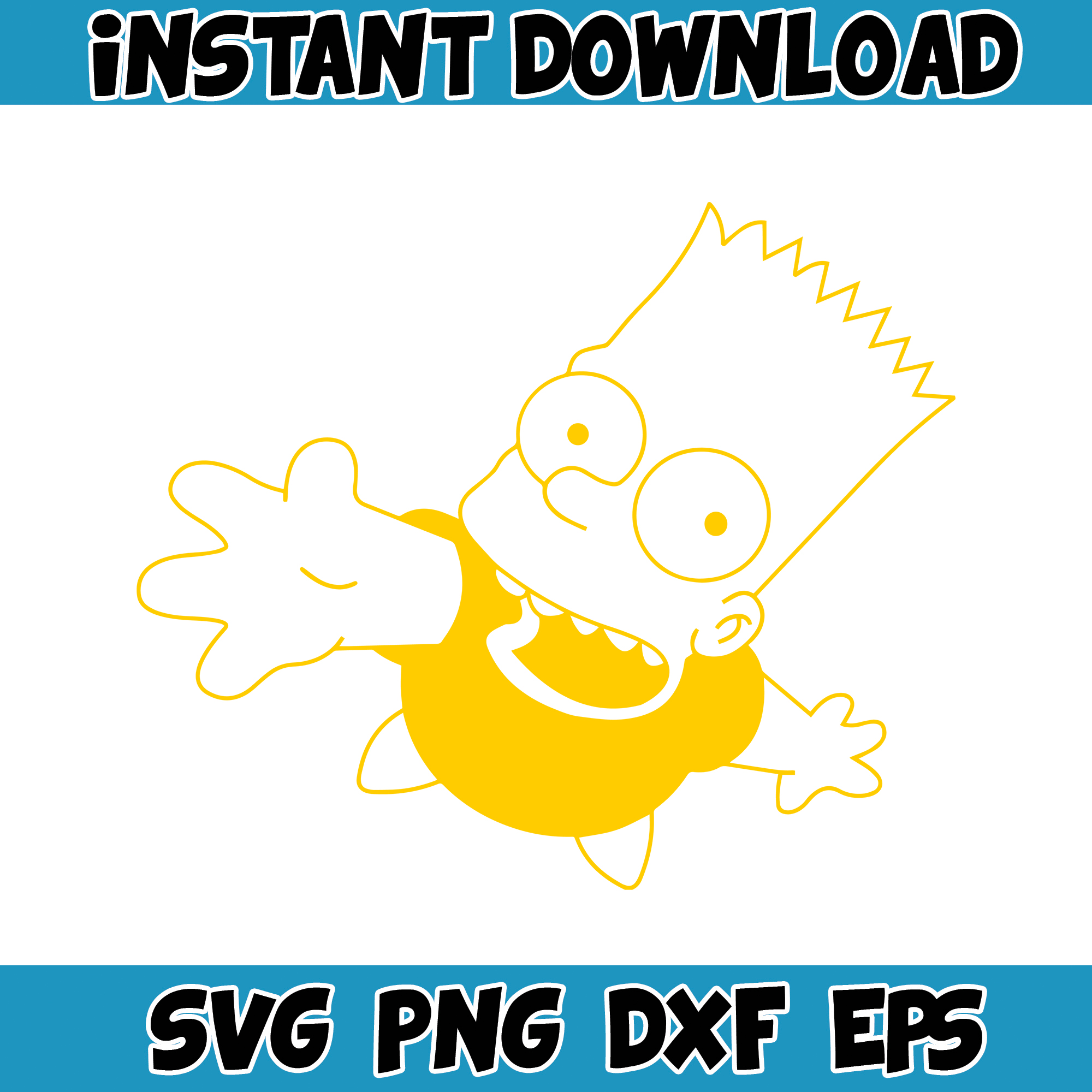The Simpsons SVG - The Simpsons Birthday Svg - The Simpsons - Inspire ...