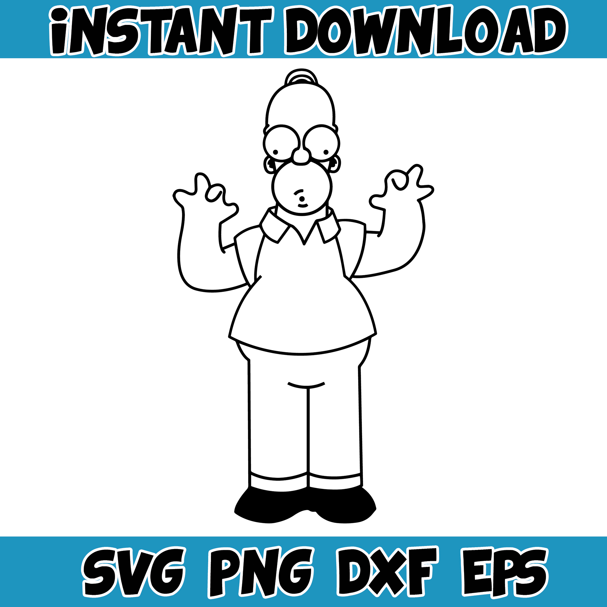 The Simpsons SVG - The Simpsons Birthday Svg - The Simpsons | Inspire ...