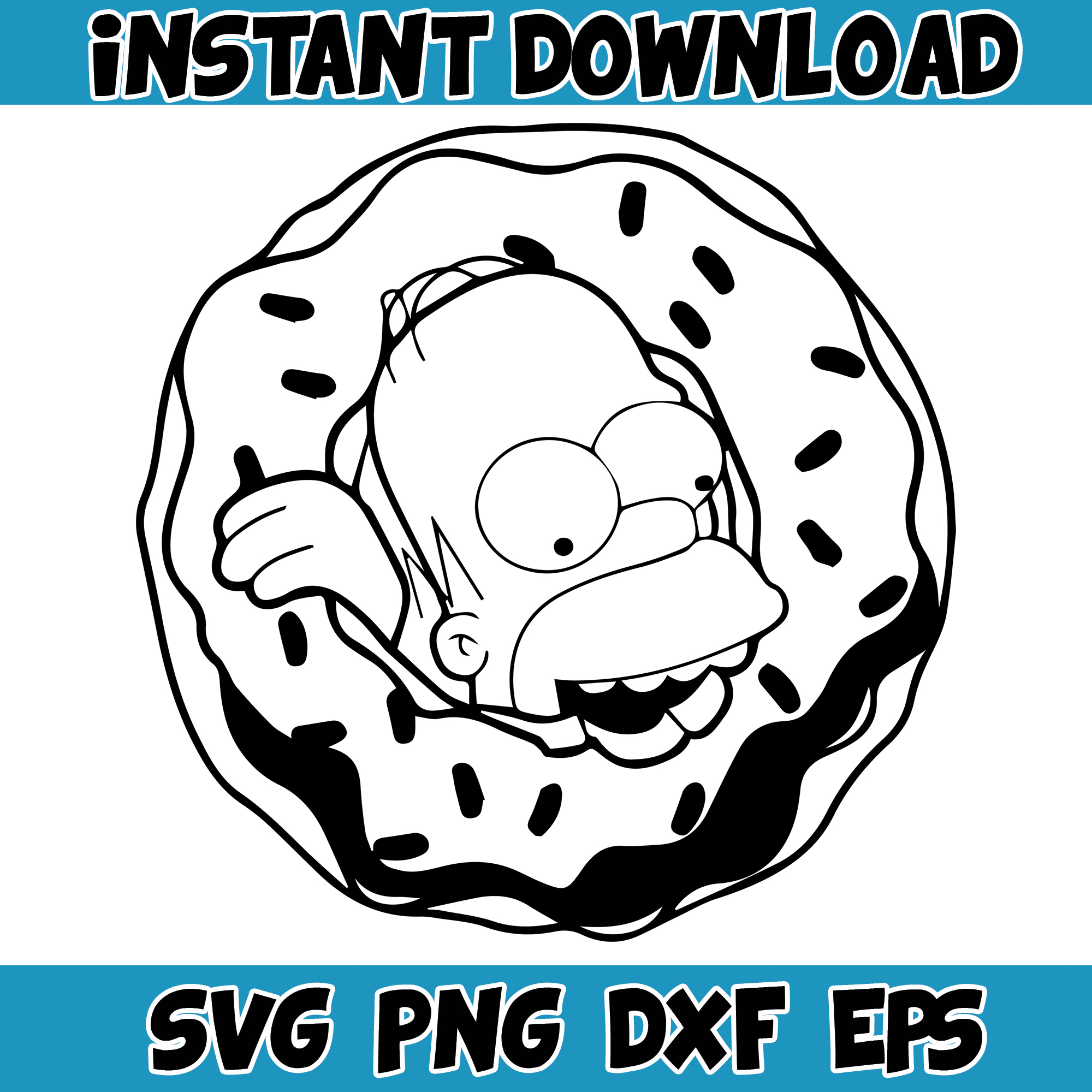 The Simpsons SVG - The Simpsons Birthday Svg - The Simpsons - Inspire ...