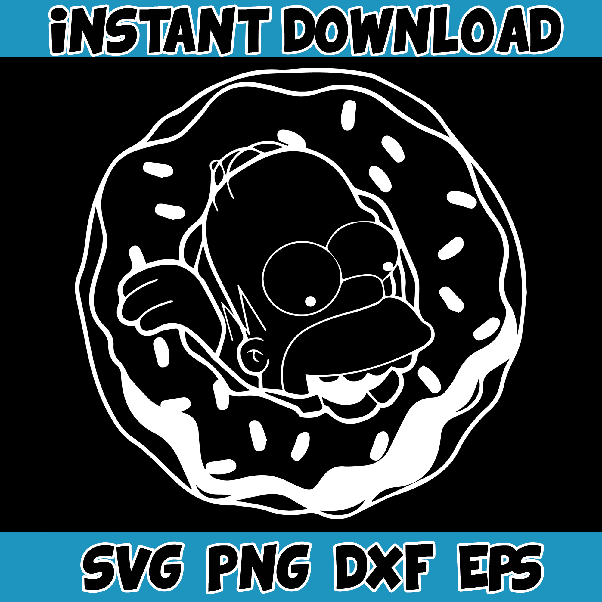 The Simpsons SVG - The Simpsons Birthday Svg - The Simpsons | Inspire ...