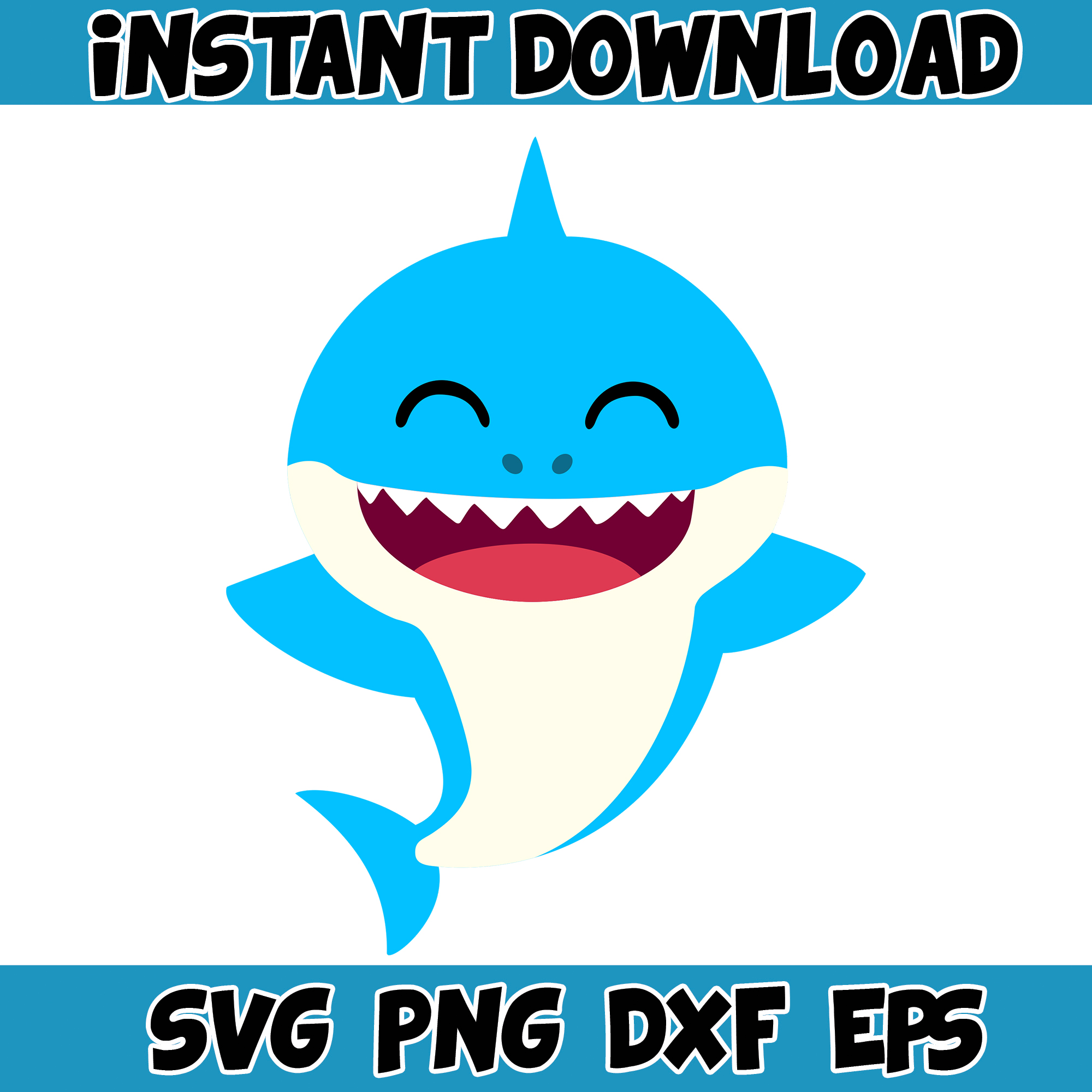 Baby Shark svg, Baby Shark Birthday svg, Baby Shark, Mommy S - Inspire ...