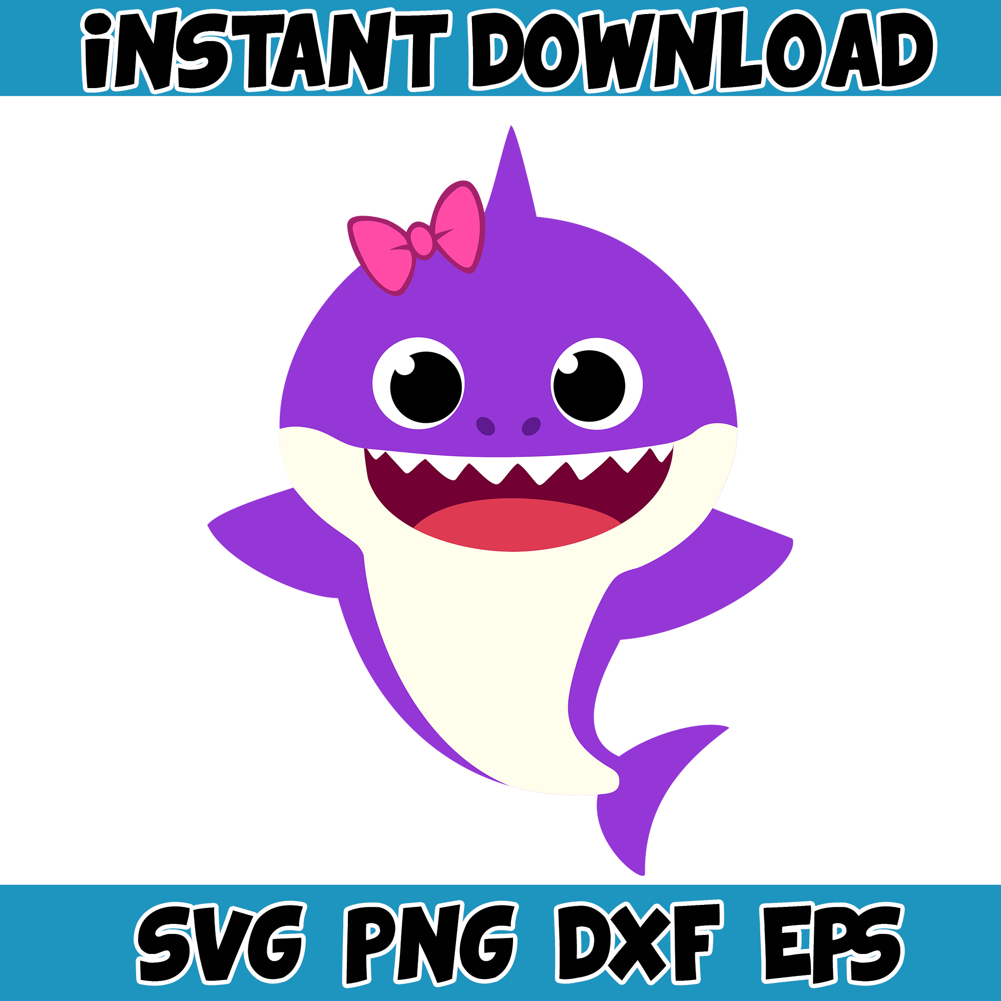 Baby Shark svg, Baby Shark Birthday svg, Baby Shark, Mommy S - Inspire ...