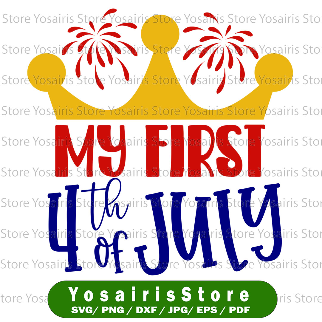 My First 4th of July svg, independence day svg, fourth of ju | Inspire ...