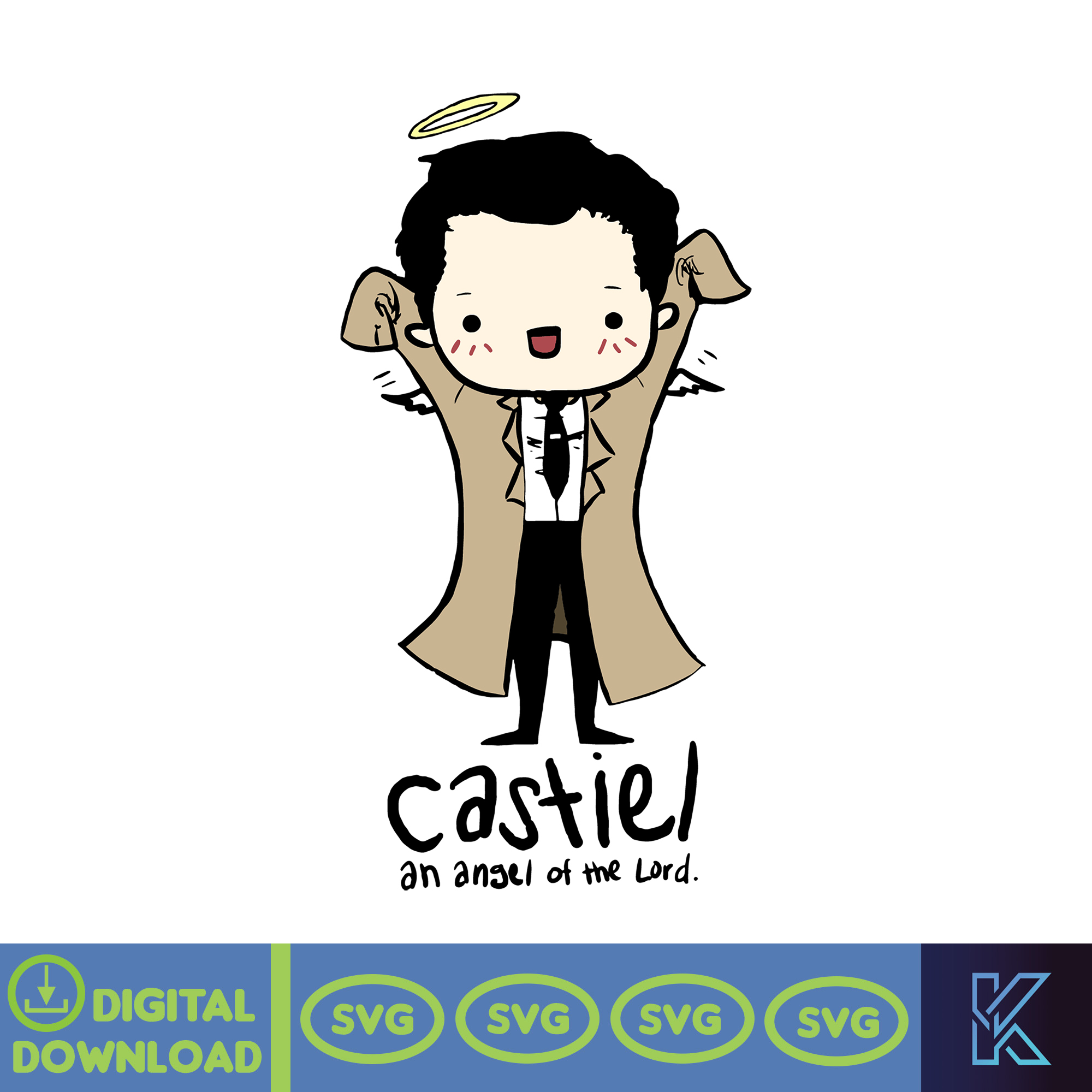 Supernatural Svg, Winchester Brothers Svg, Dean & Sam Winche - Inspire ...