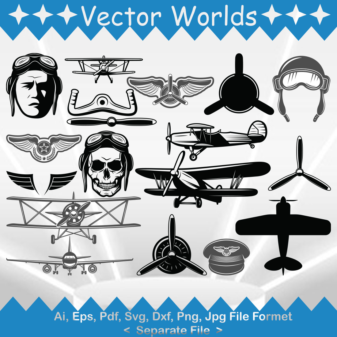 Aircraft Element svg, Aircraft Elements svg, Aircraft svg, A - Inspire ...