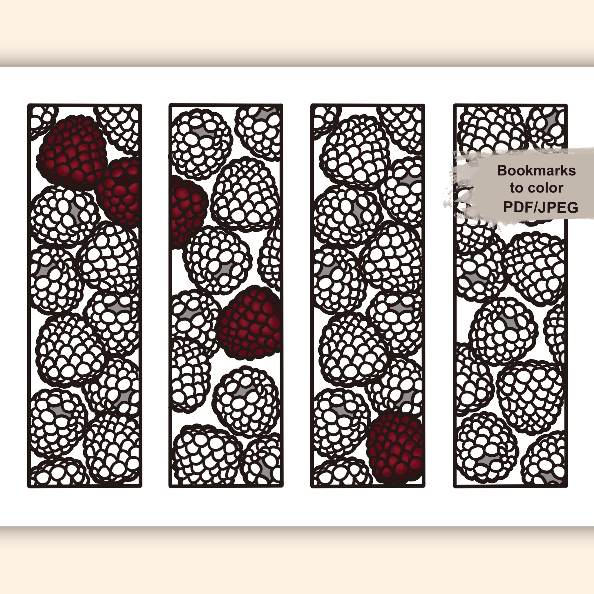 Coloring Bookmarks, Printable bookmarks to color, Kids Color | Inspire ...