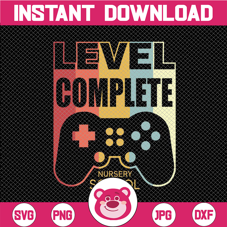 Graduation Svg, Nursery School Gamer Graduate Svg, Nursery S | Inspire ...