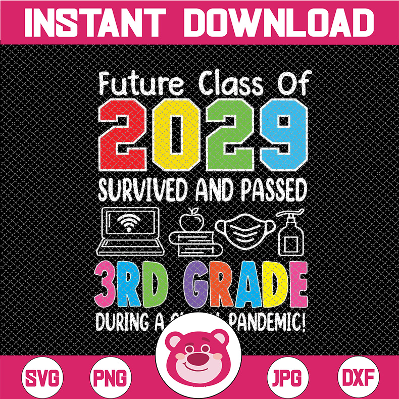 Future Class of 2029 I School Graduation Svg, First 3rd Grad | Inspire ...
