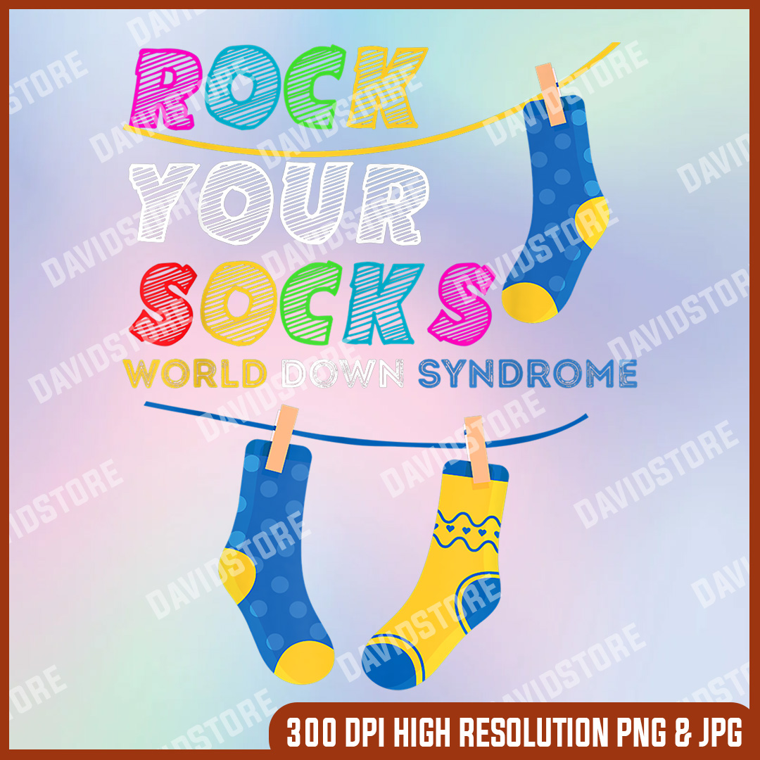 Rock Your Socks Png, Down Syndrome Awareness Png, Socks Png, | Inspire ...