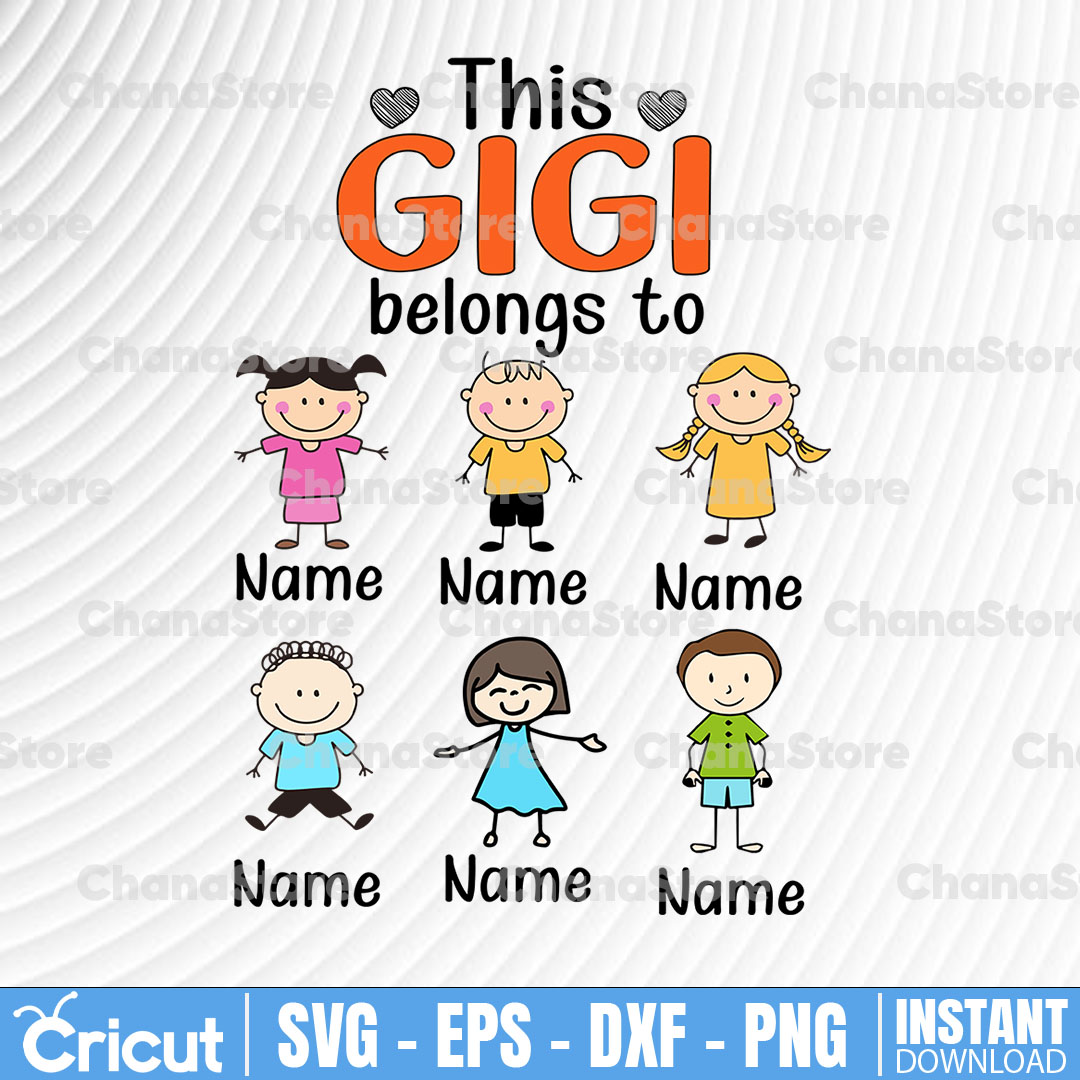 Personalized Name Gigi Svg, This Gigi Belongs To, Gigi Png, - Inspire ...