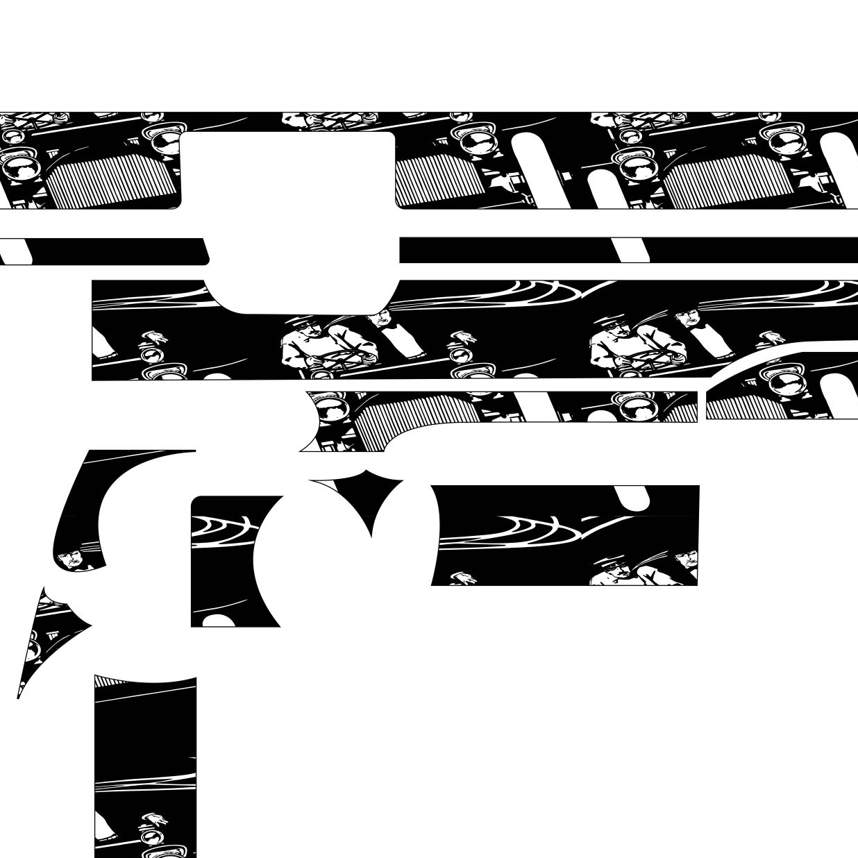 COLT 1911 DESIGN gangsters Ai, Vector, SVG, Digital file svg - Inspire ...