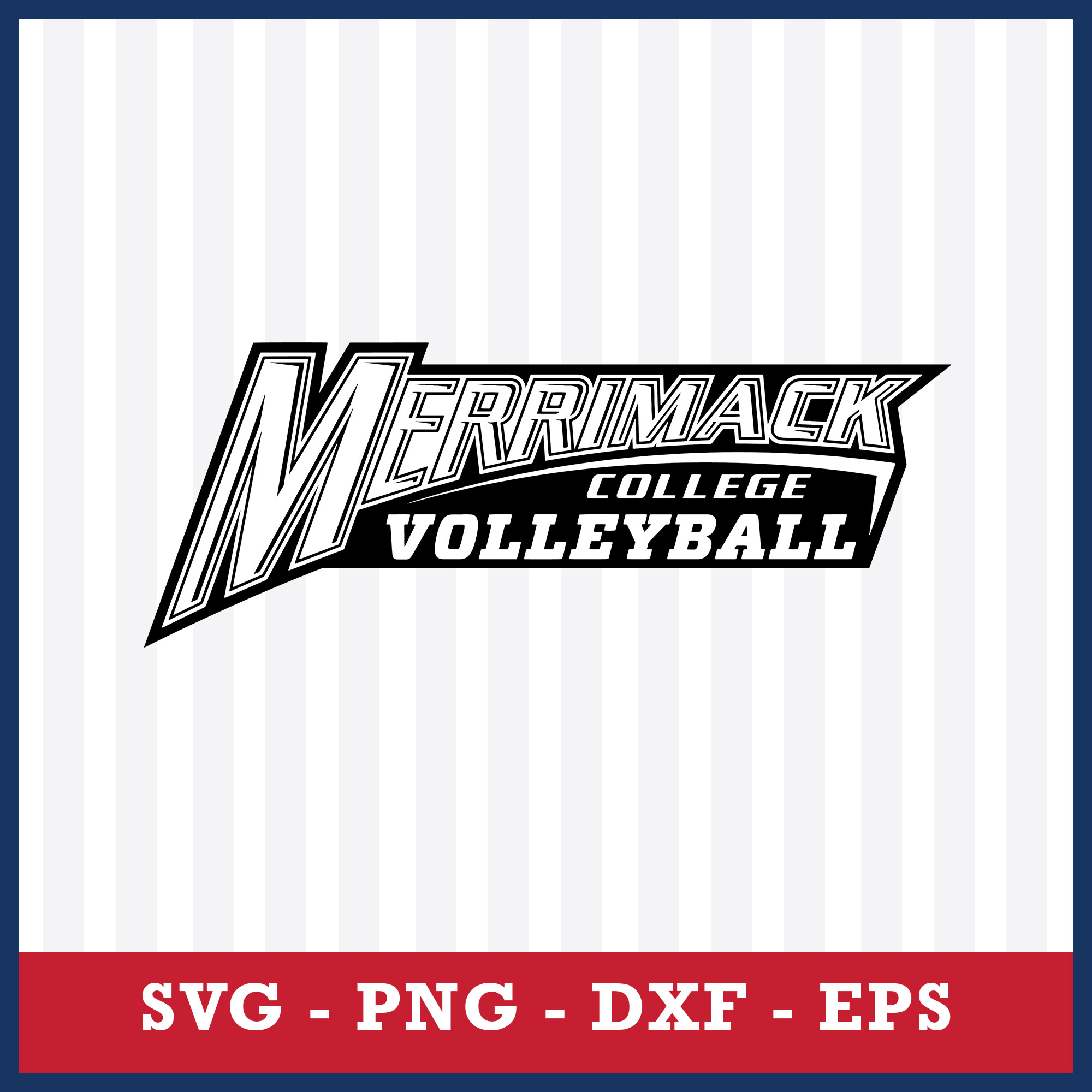 Logo Merrimack Warriors Outline Svg, NCAA Logo Svg, Sport Sv - Inspire ...
