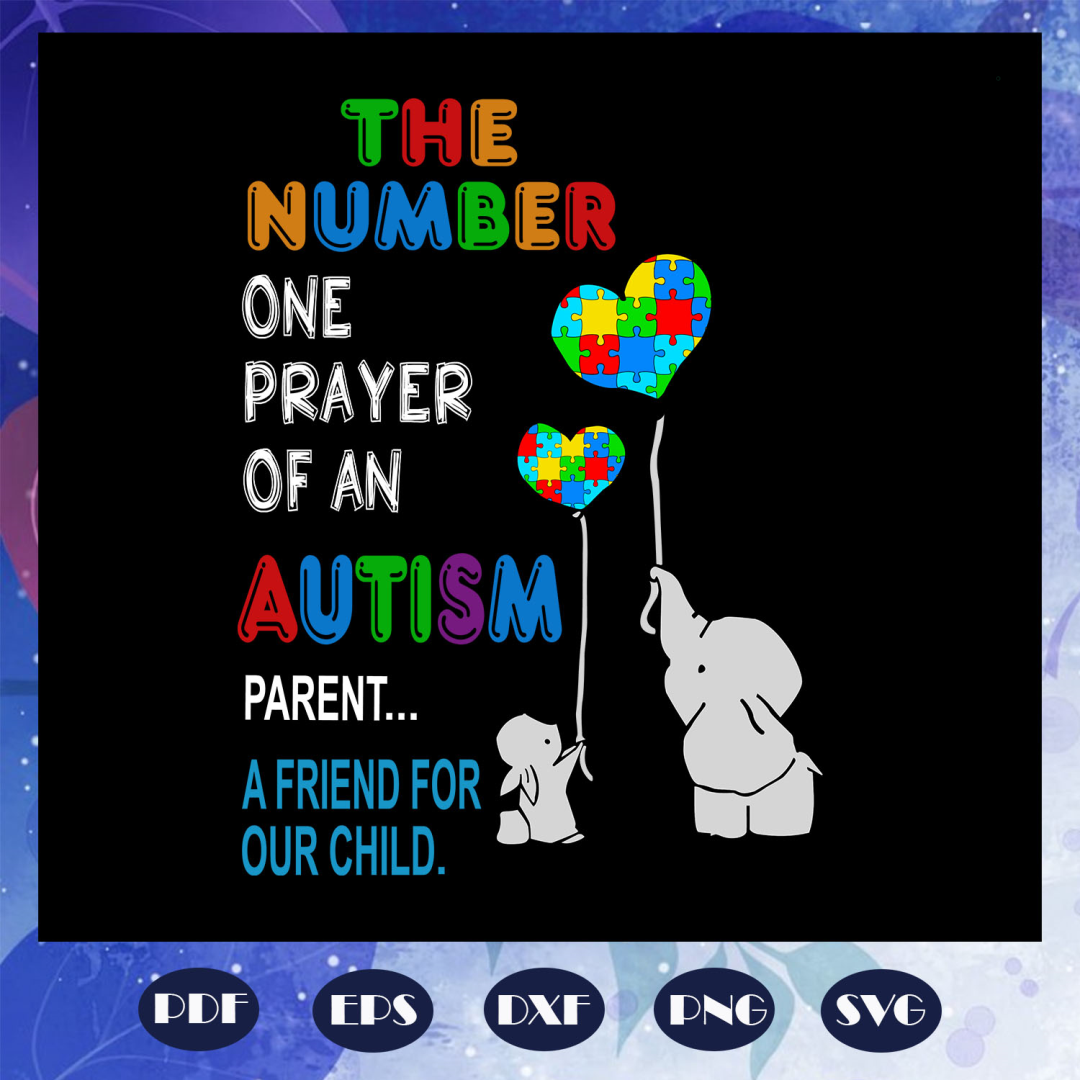 The number one prayer, autism svg, autism shirt, autism kid, - Inspire ...