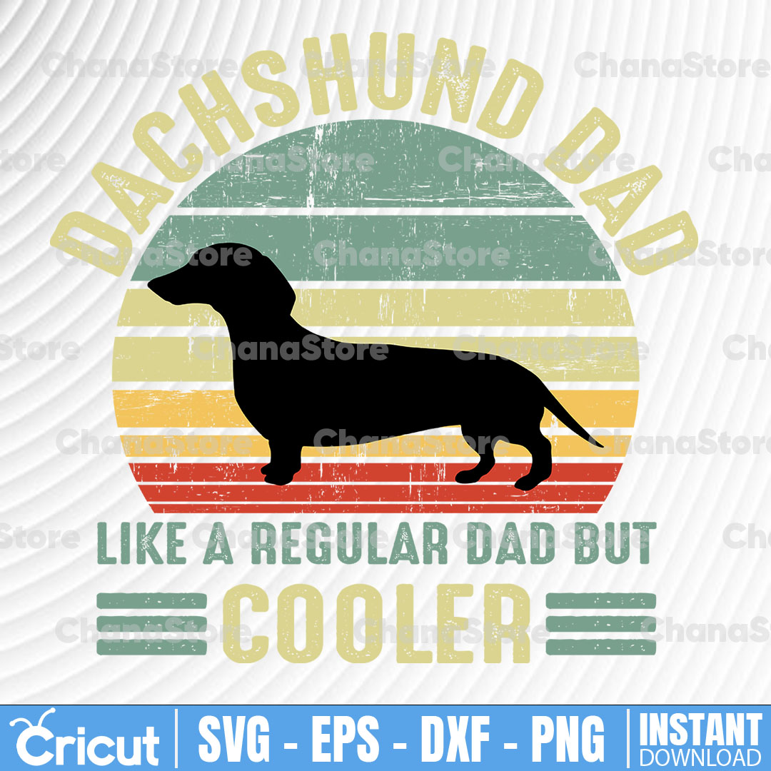 Dachshund Dad png, Dachshund, Dachshund Dad png, Dog Dad png | Inspire ...