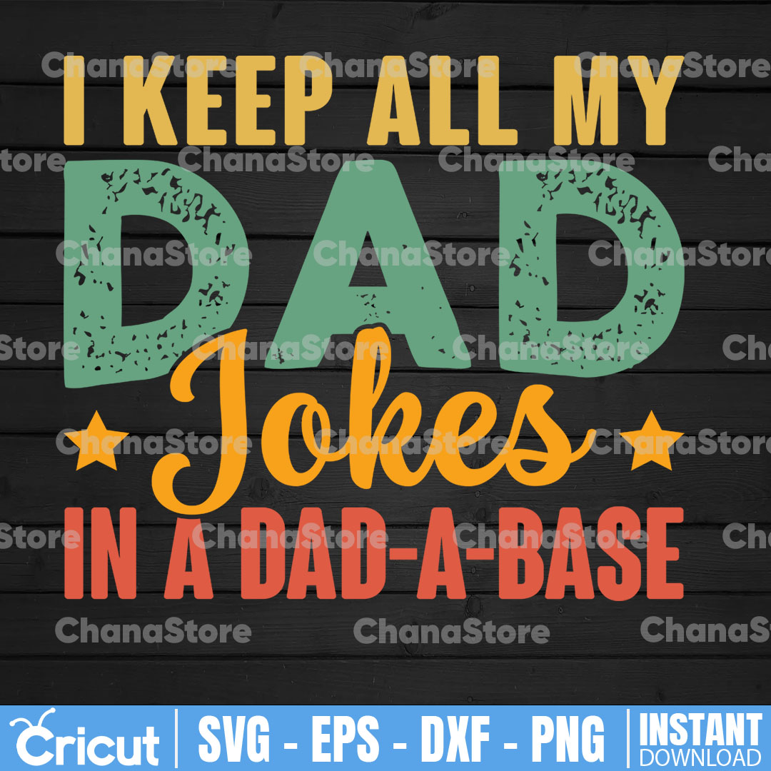 Dad-a-base Dad Joke Father's Day - Digital Download | Inspire Uplift