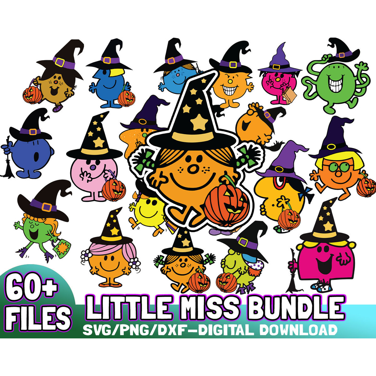Little Miss Svg Bundle , Little Miss PNG Bundle - Inspire Uplift