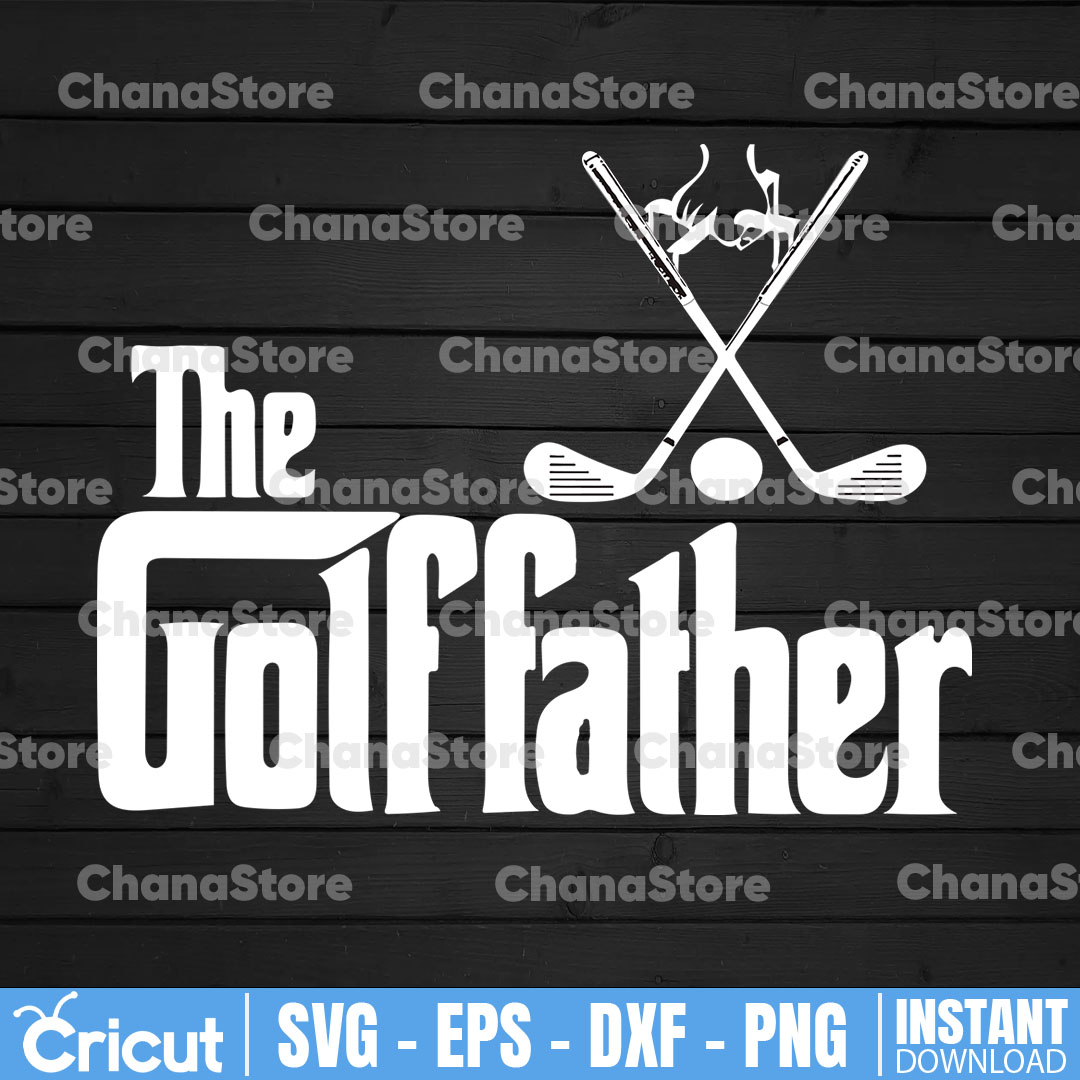 Golf, Golfing, Father's Day, The Golf Father, SVG, HTV, Digi | Inspire ...