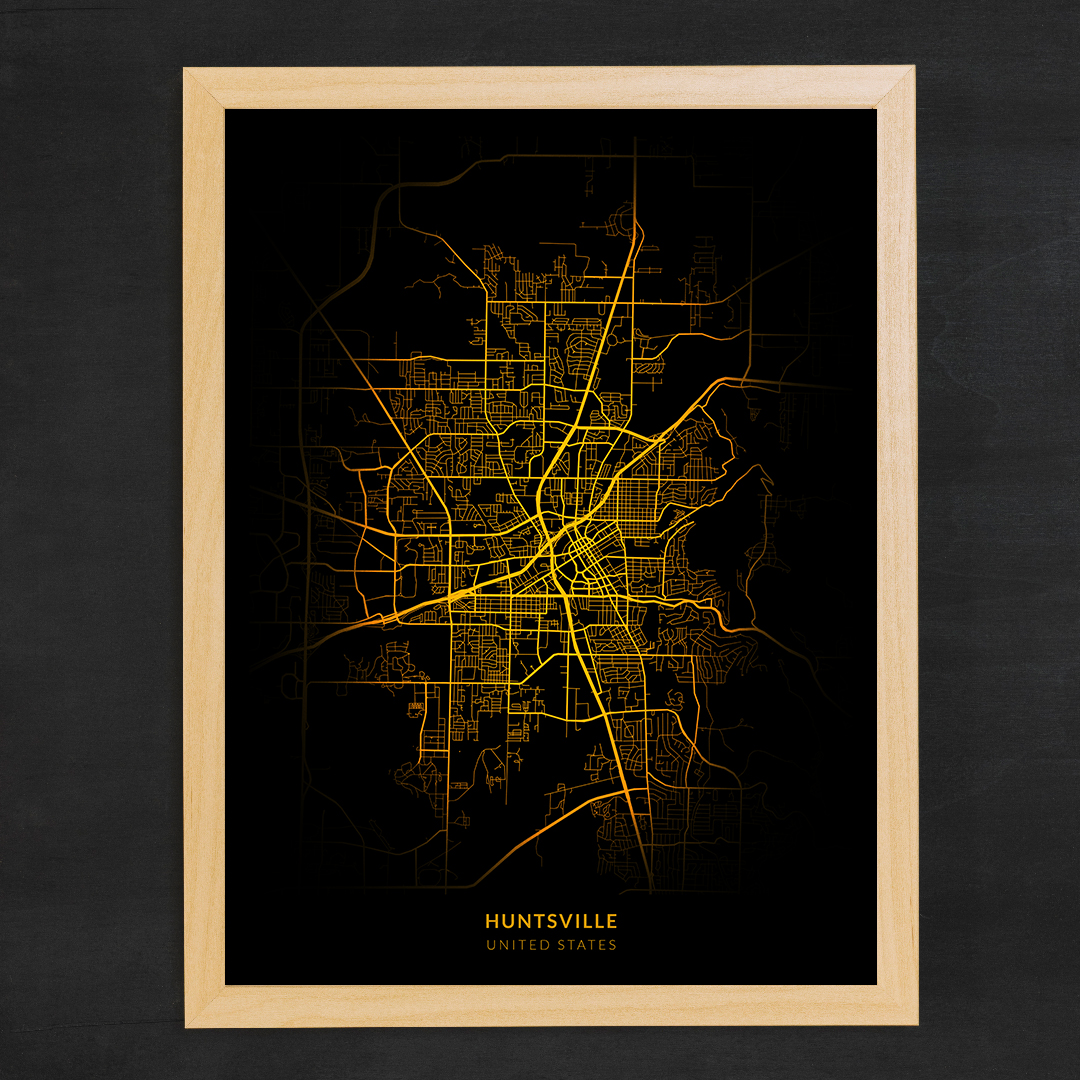 Huntsville City Map - Huntsville, United States City Map Gol | Inspire ...