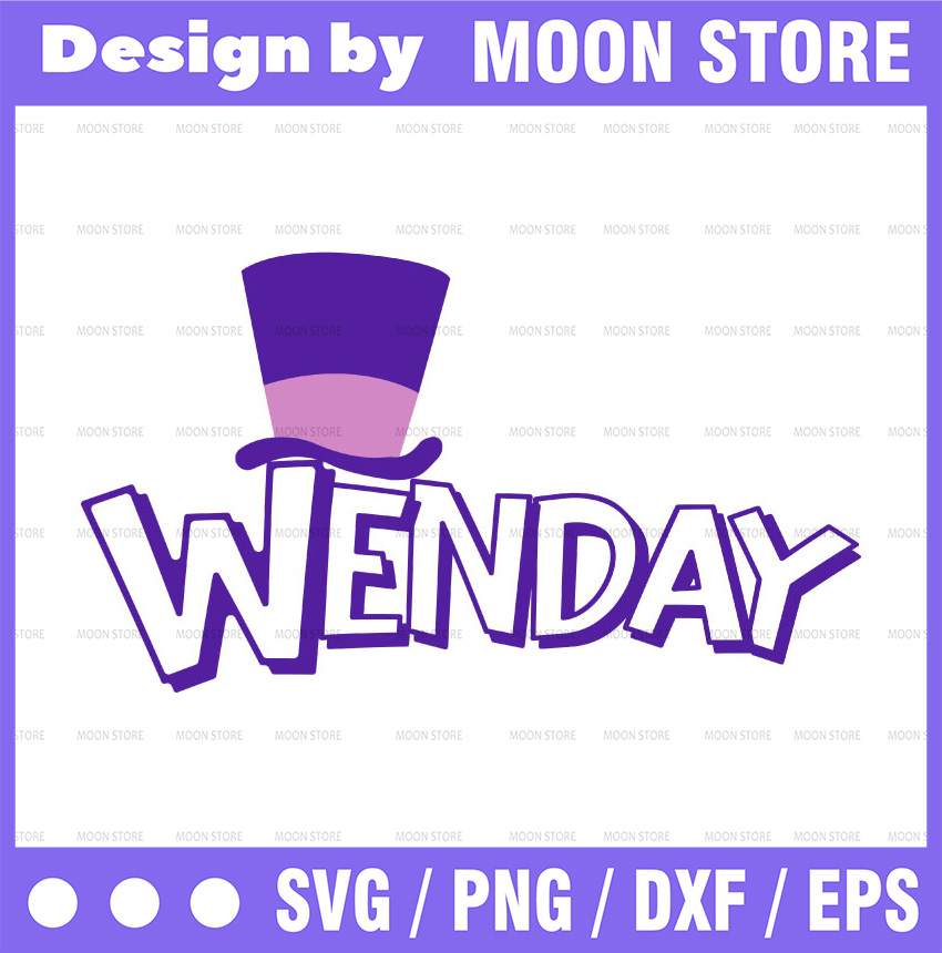 Wonka custom logo with name, logo personalized Wonka Svg Png | Inspire ...