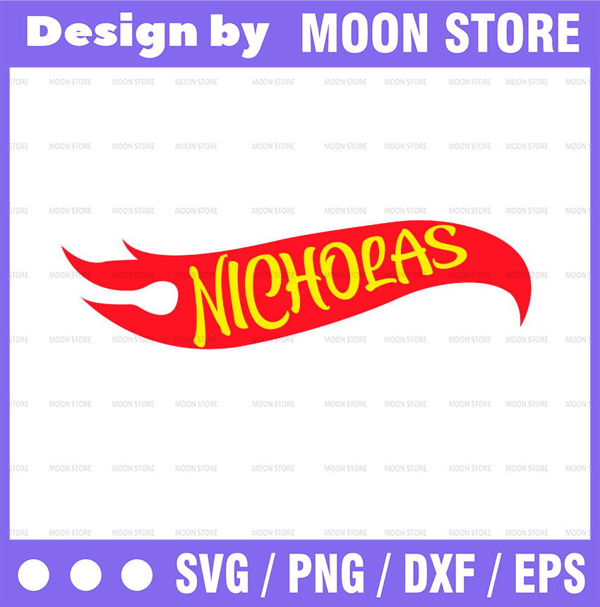 Personalized Name Hot Wheels custom logo with name, logo per | Inspire ...