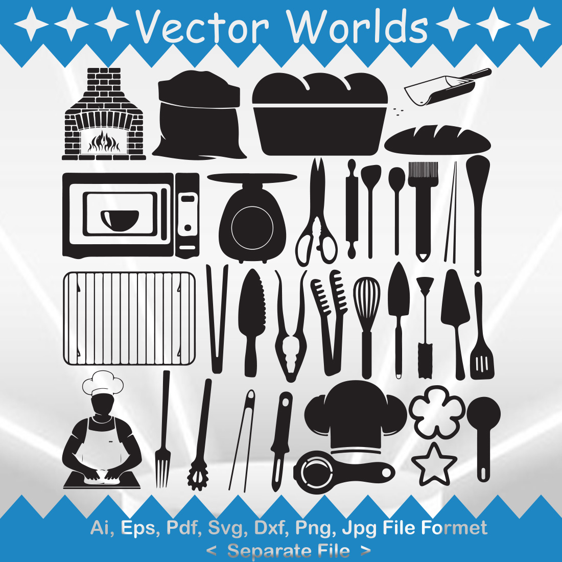 Bakery svg, Bakery's svg, Food svg, Foods, Wow, SVG, ai, pdf - Inspire ...