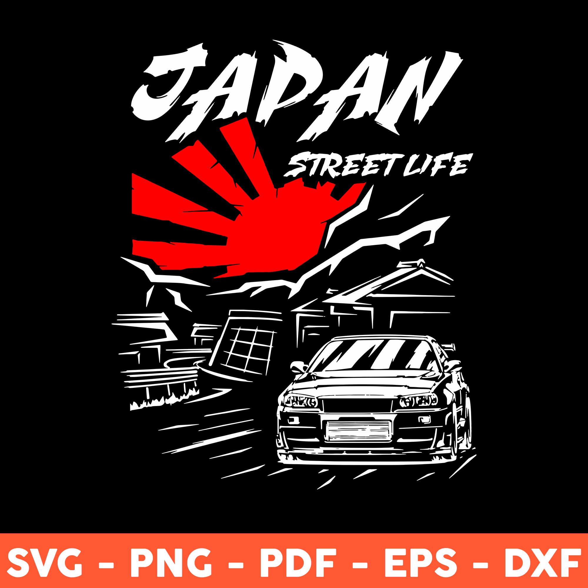 Nissan Skyline Svg, Japan Street Life Svg, Car Lover Svg, Ca | Inspire ...