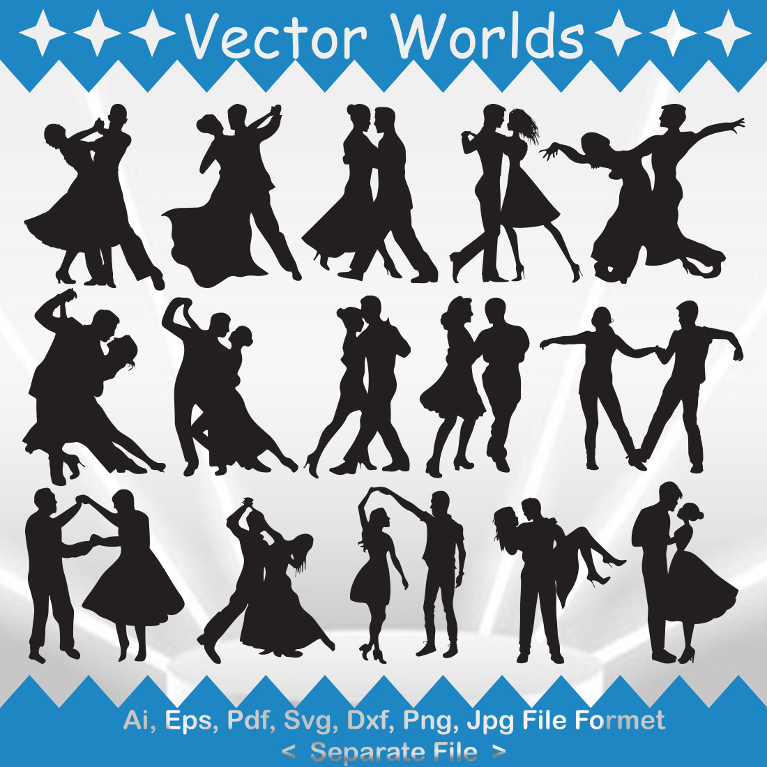 Ballroom Dance svg, Ballroom Dances svg, Dancer svg, Ballroo - Inspire ...
