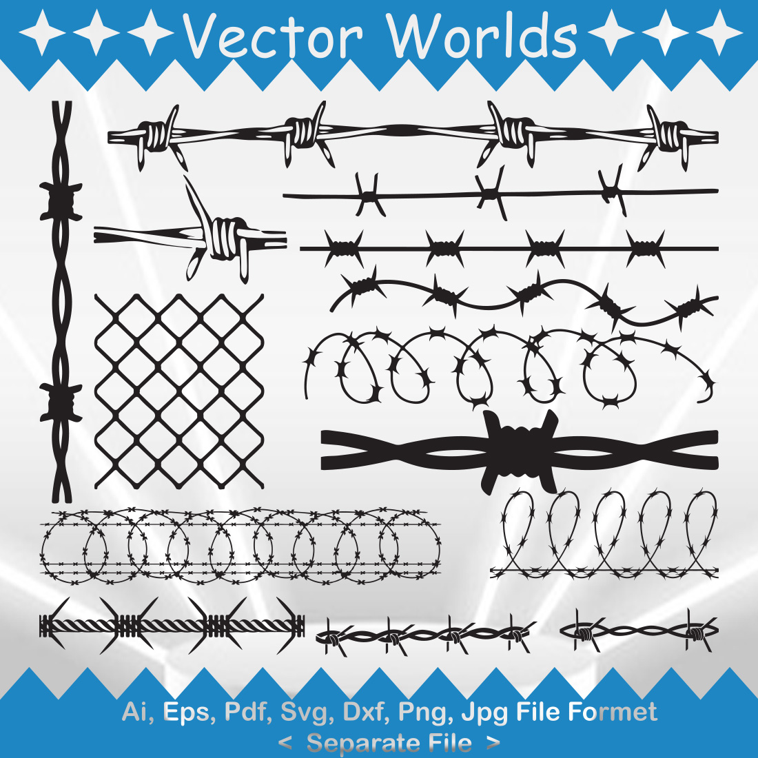 Border Wire svg, Border Wires svg, Army svg, Border, Wire, S - Inspire ...