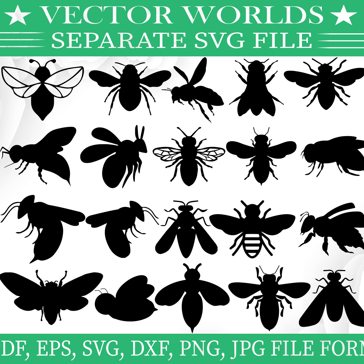 Bee svg, Bees svg, Animal svg, Animals, Bee, SVG, ai, pdf, e - Inspire ...