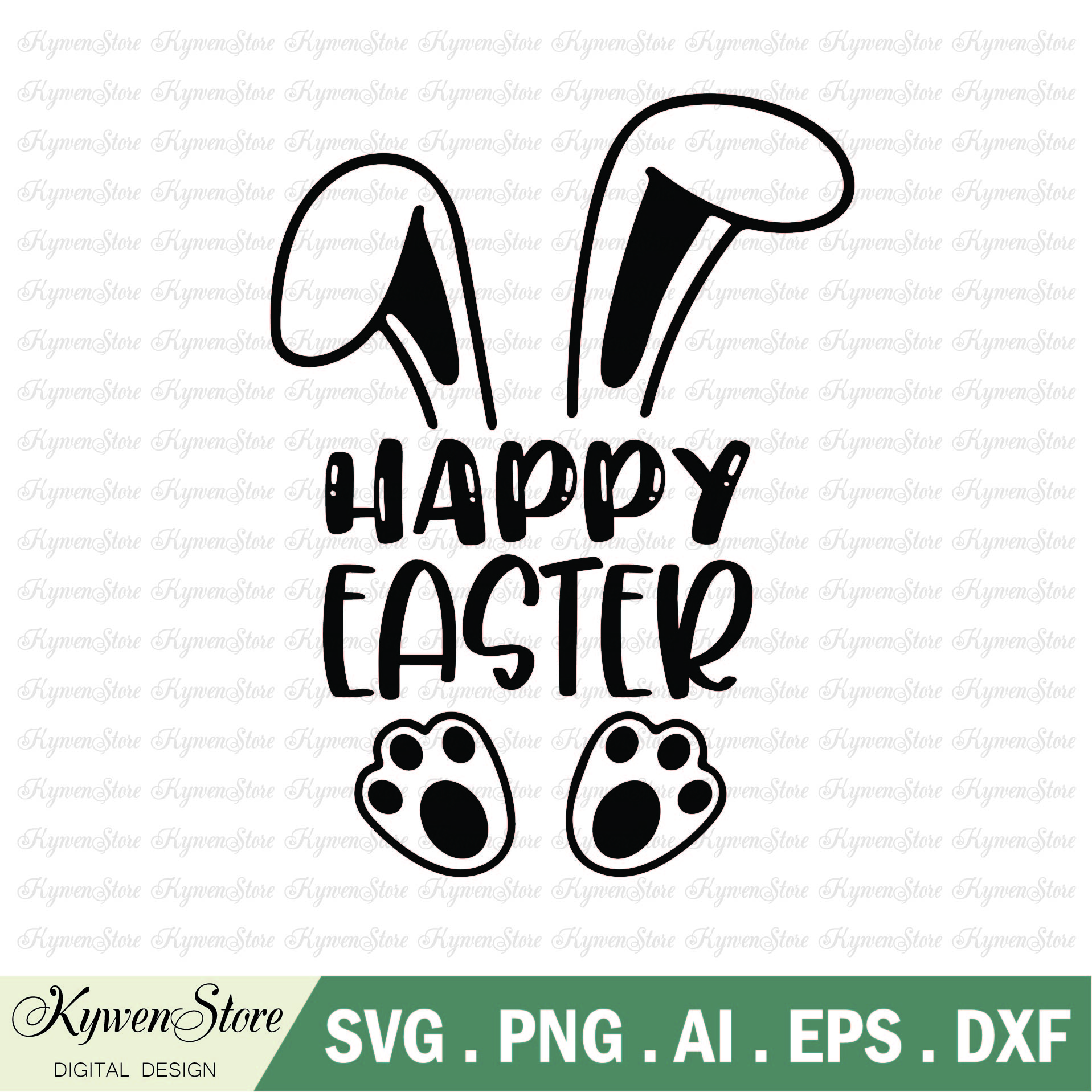 Easter Bunny Svg, Happy Easter Svg Png, Kids Easter Svg, Eas | Inspire ...