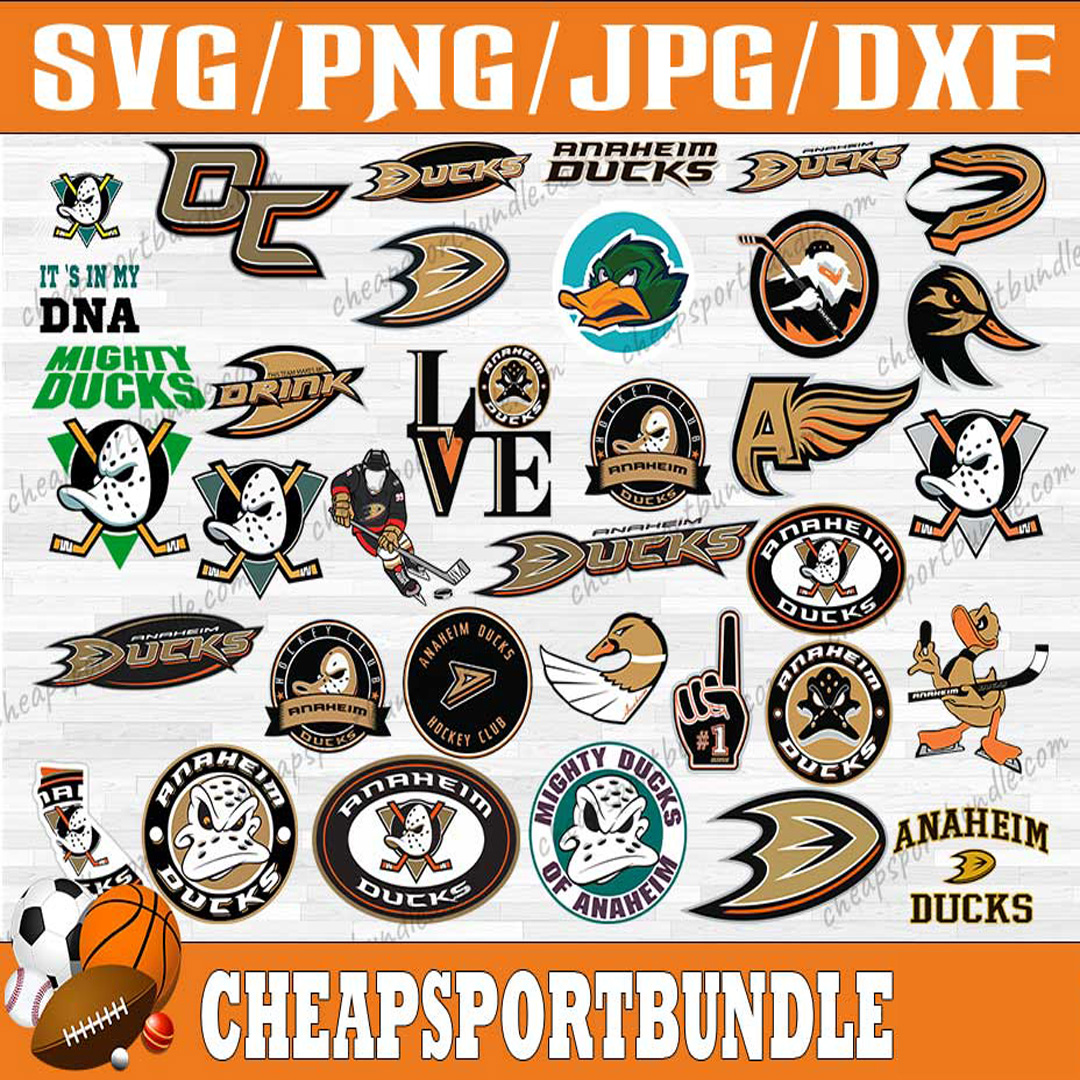 Bundle 32 Files Anaheim Ducks Hockey Team Svg, Anaheim Ducks - Inspire ...