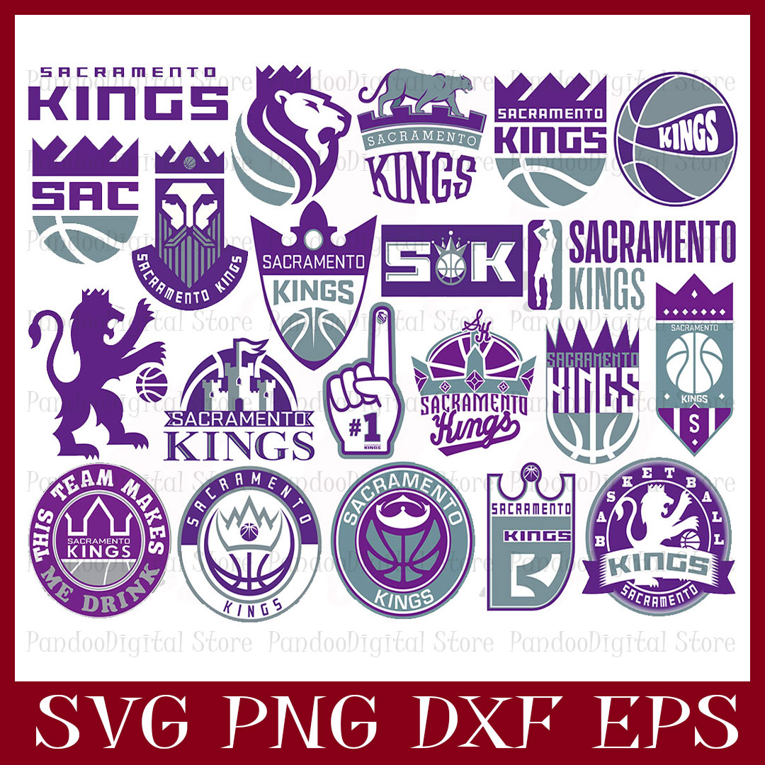 Sacramento Kings bundle, Sacramento Kings svg, Basketball Te | Inspire ...