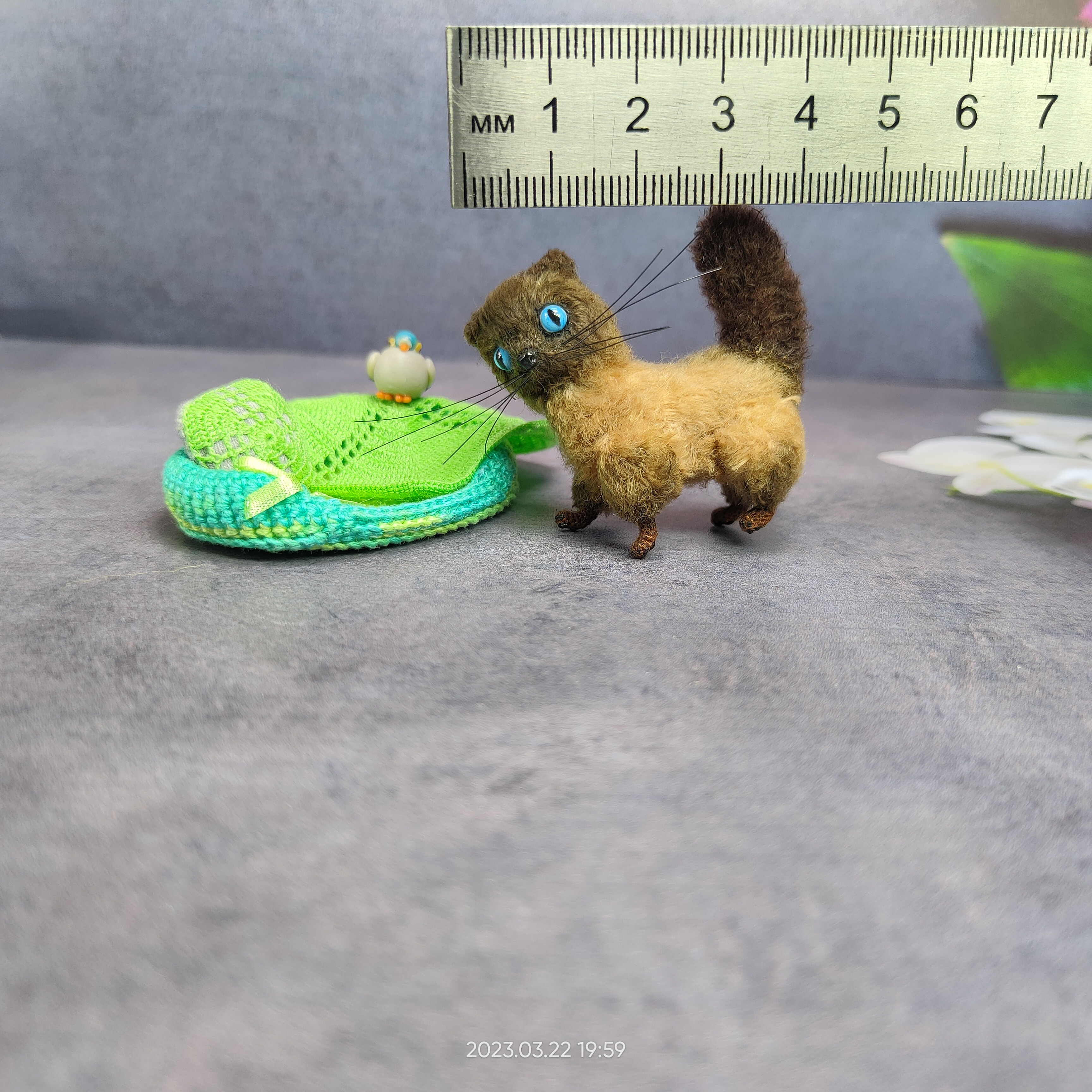 Miniature realistic cat. Doll pet friends. Handmade mini toy | Inspire ...