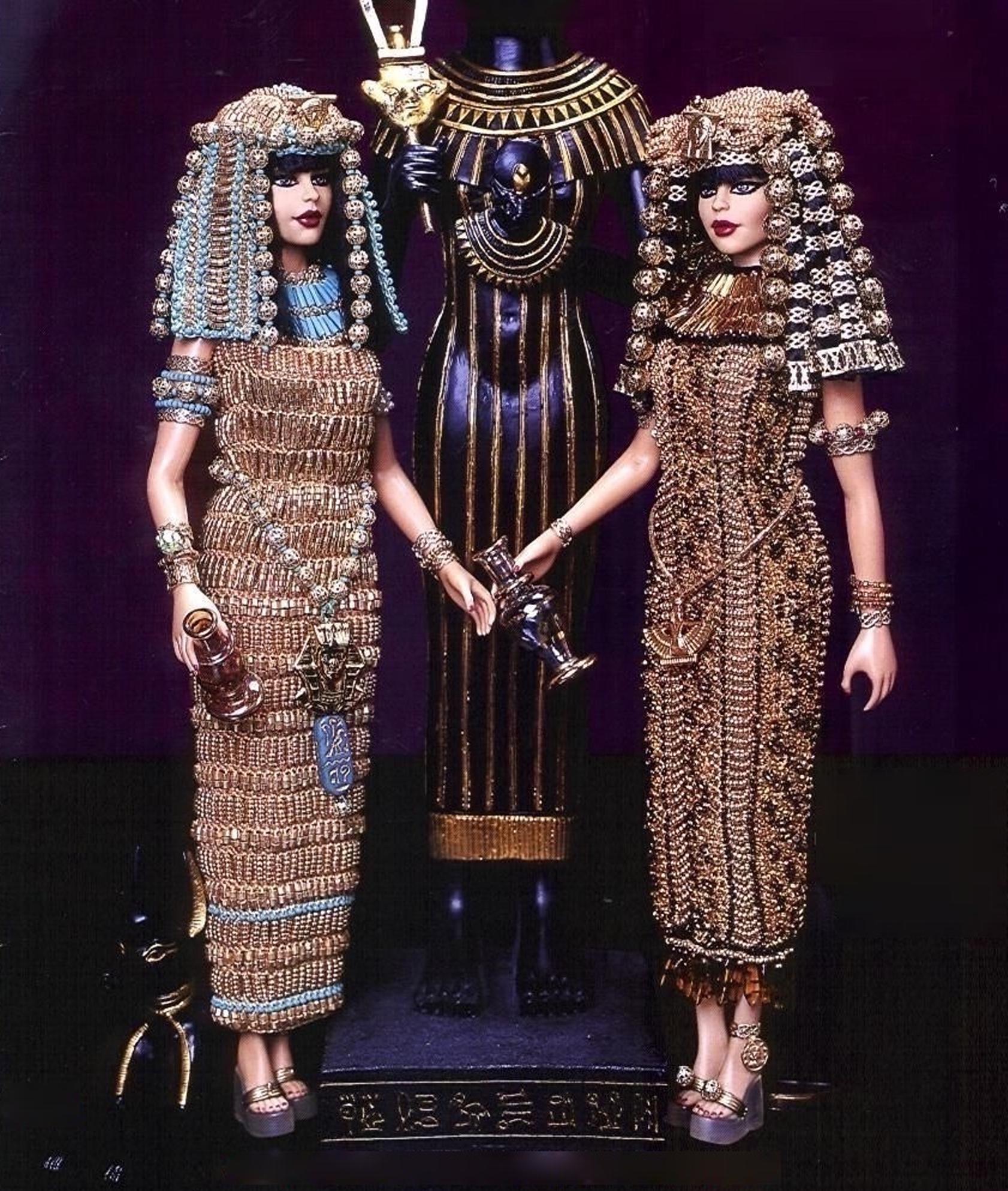 crochet pattern PDF-Cleopatra's Bejeweled Costumes for doll | Inspire ...