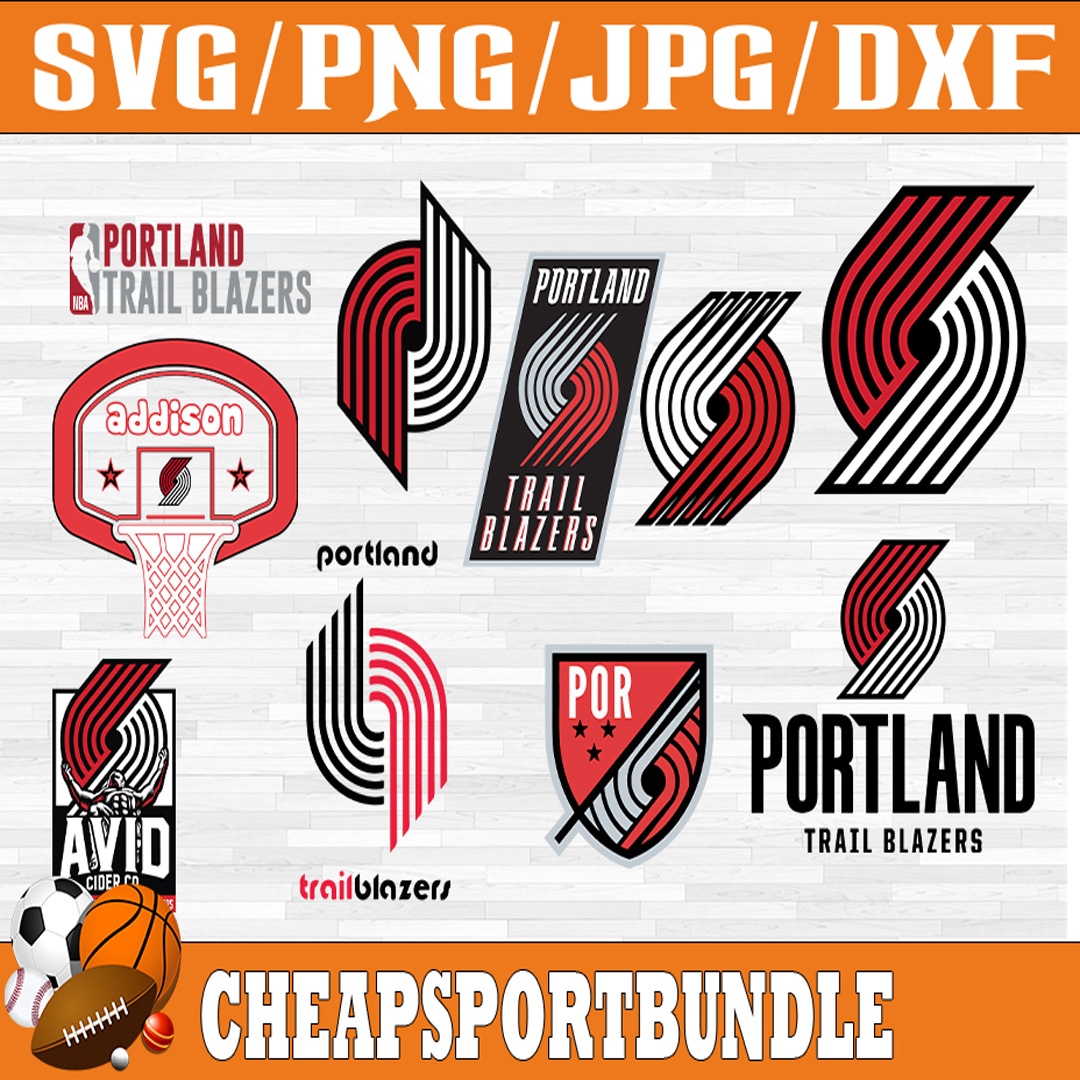 Bundle 31 Files Portland Trail Blazers Basketball Team svg, - Inspire ...