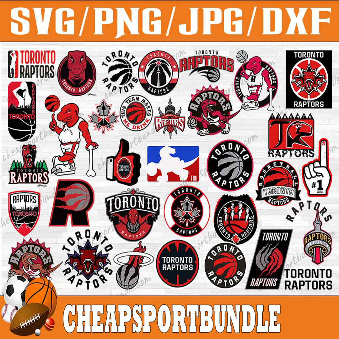 Bundle 34 Files Toronto Raptors Basketball Team SVG, Toronto - Inspire ...