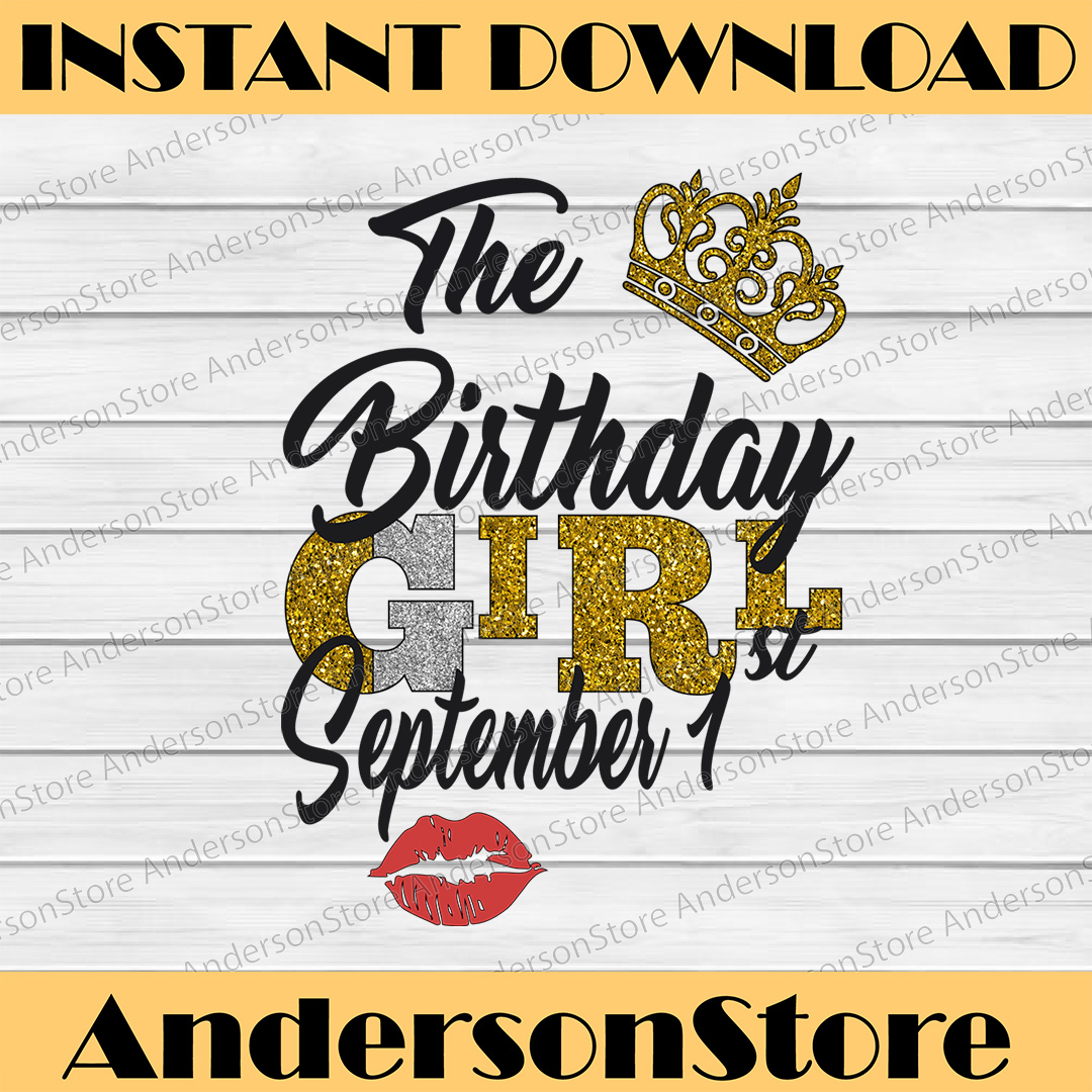 The Birthday Girl September 1st png,September 1st png, birth | Inspire ...