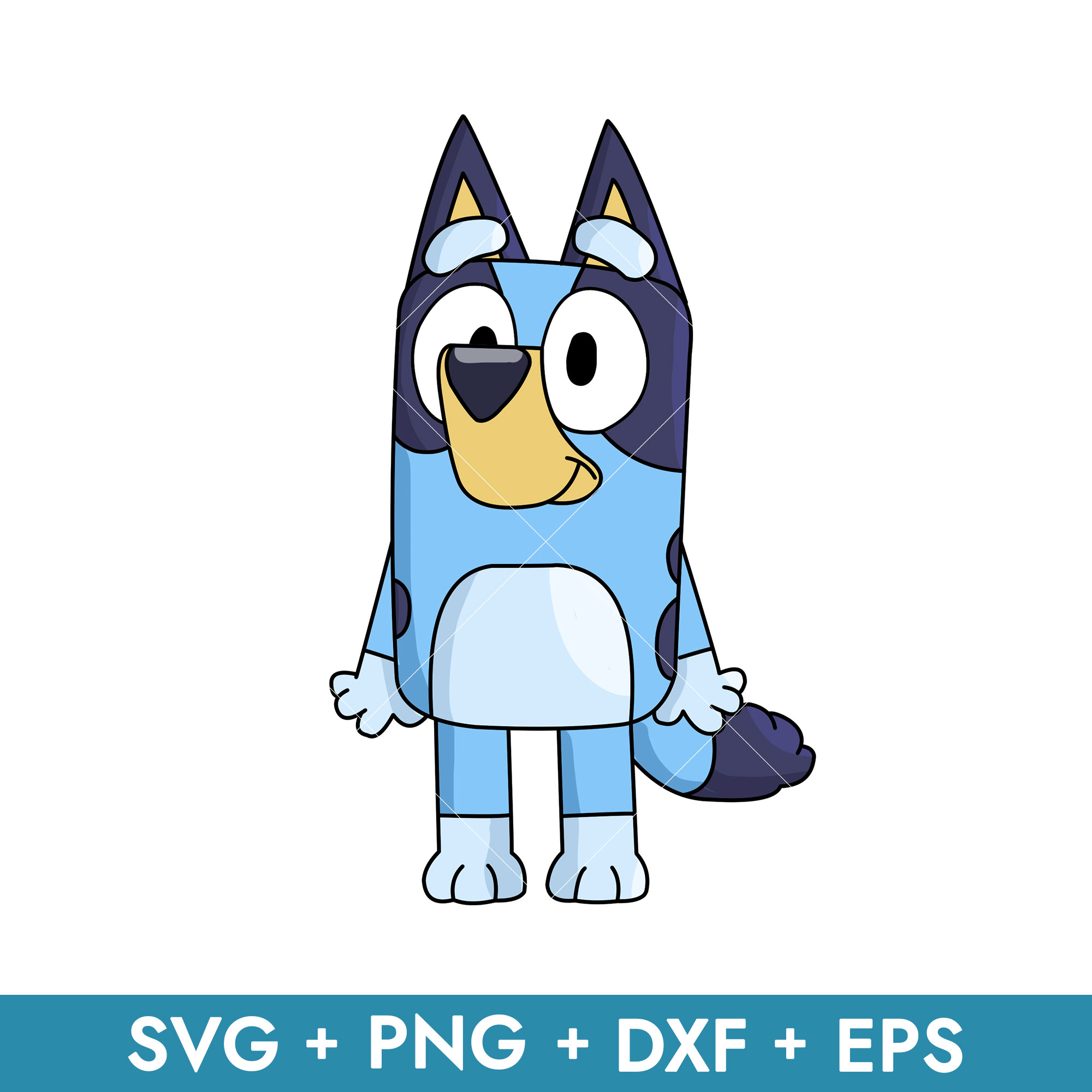 Bluey svg, Bluey Png, Bluey Clipart, Bluey Characters, Bluey | Inspire ...