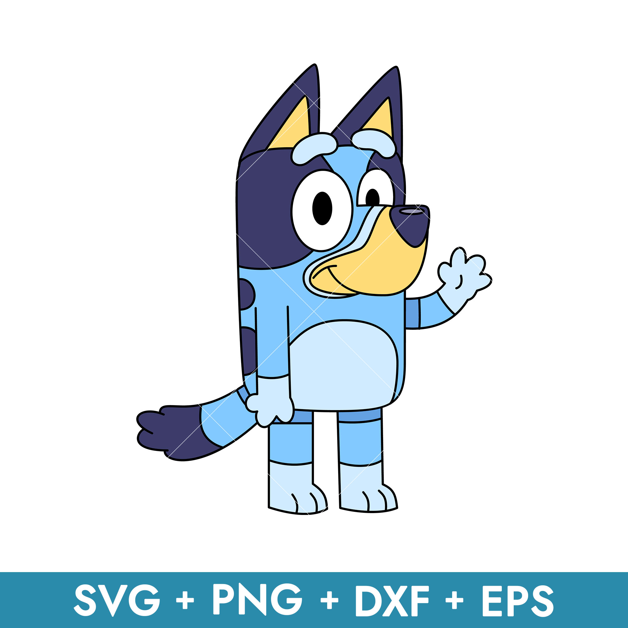 Bluey Heeler Svg, Bluey Svg, Bluey, Bluey Characters, Bluey | Inspire ...