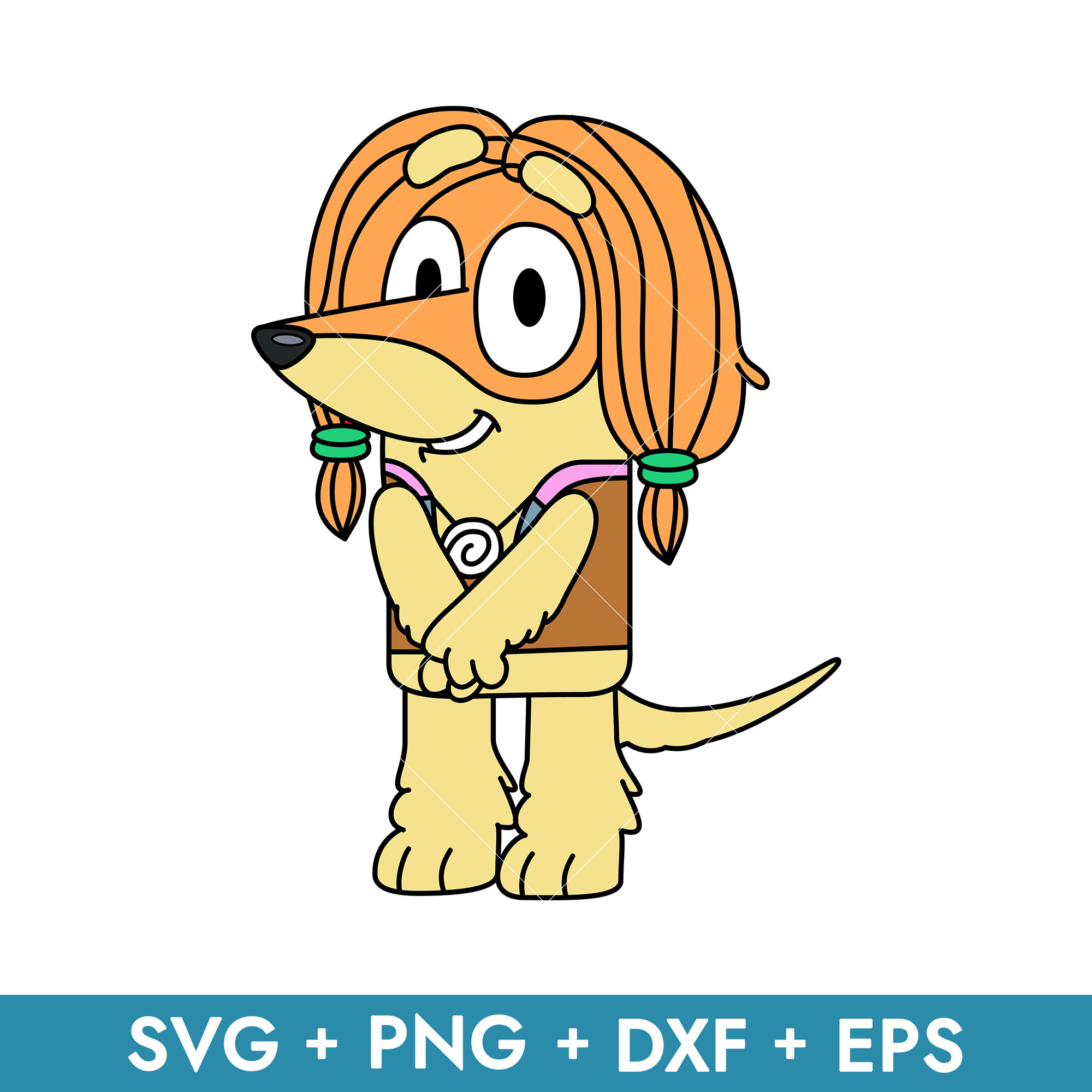 Bluey Indy Svg, Indy Dog Svg, Bluey Svg, Cartoon Svg, Png Ep - Inspire ...