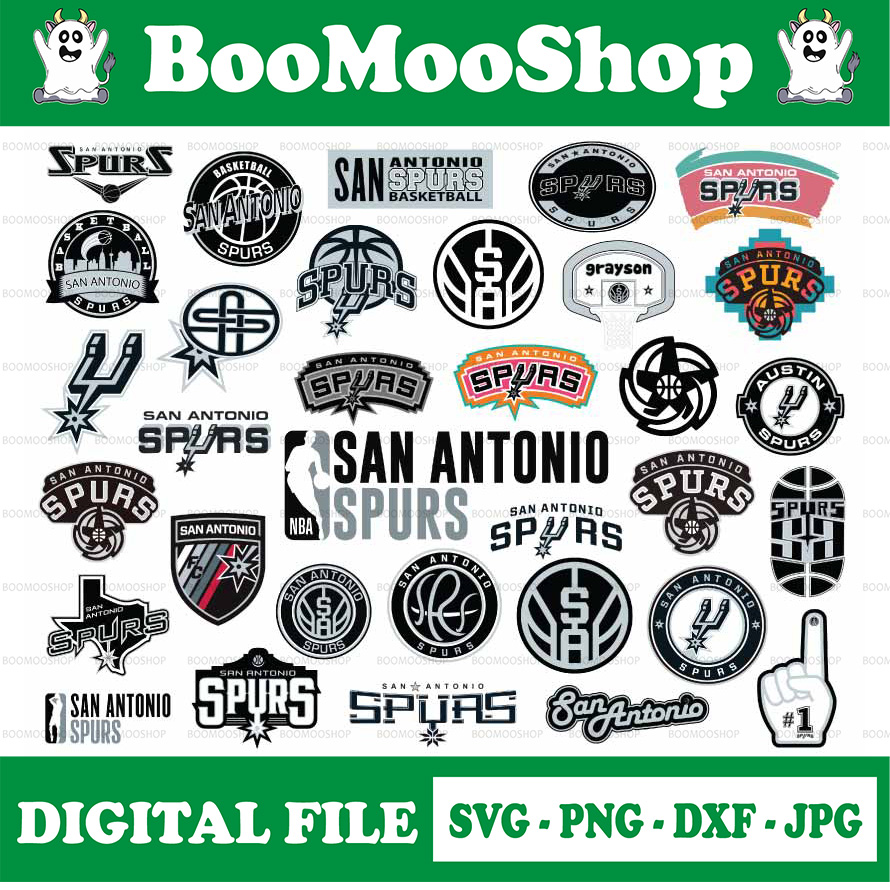 San Antonio Spurs SVG, NBA Basketball bundle svg,NBA svg, N | Inspire ...