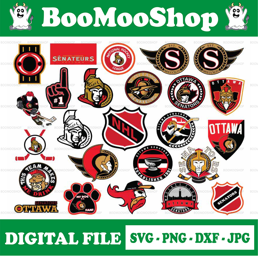 Ottawa Senators Bundle svg, Ottawa svg, Senators Svg, NHL sv | Inspire ...