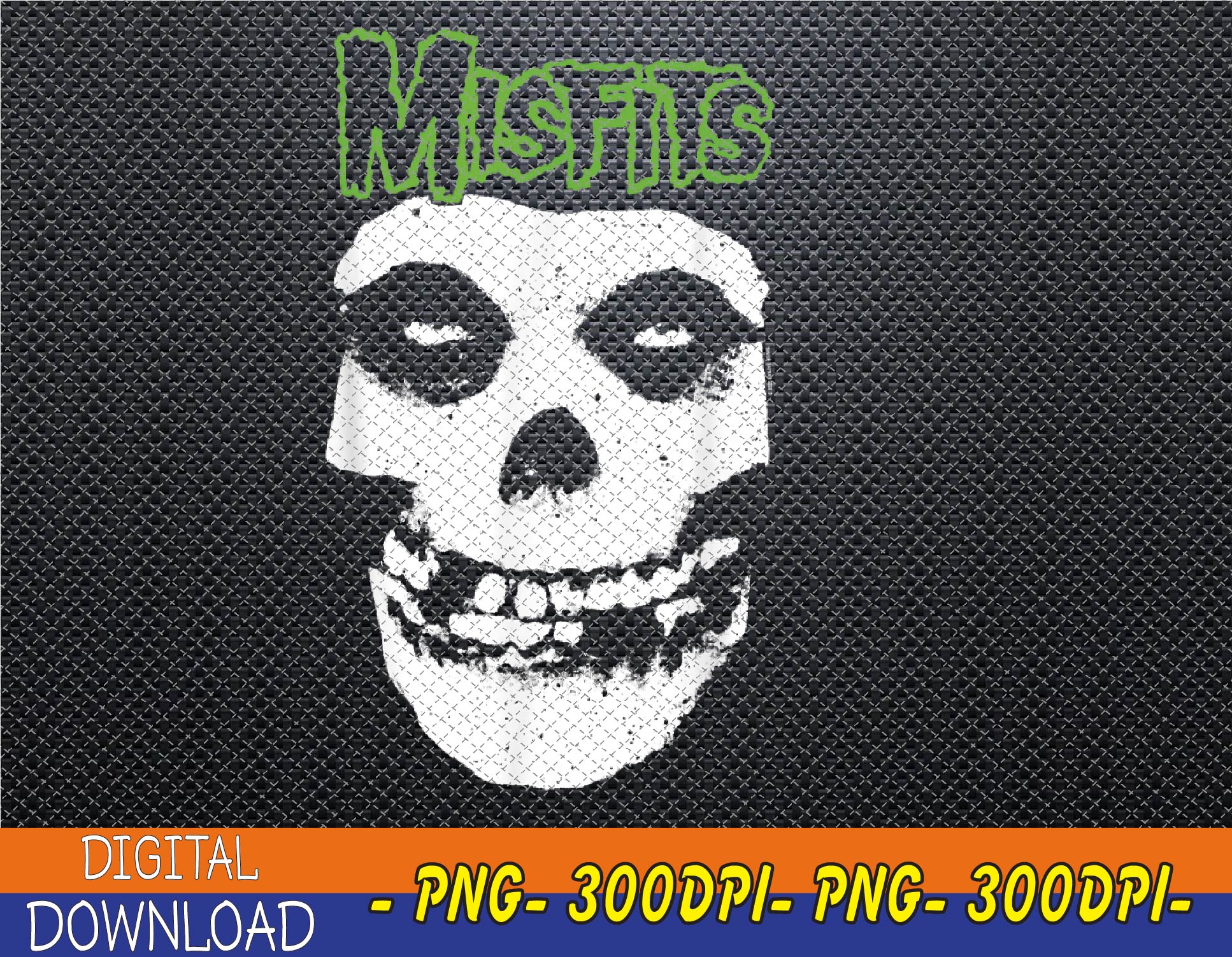 Misfits Green Fiend Logo PNG, Digital Download | Inspire Uplift