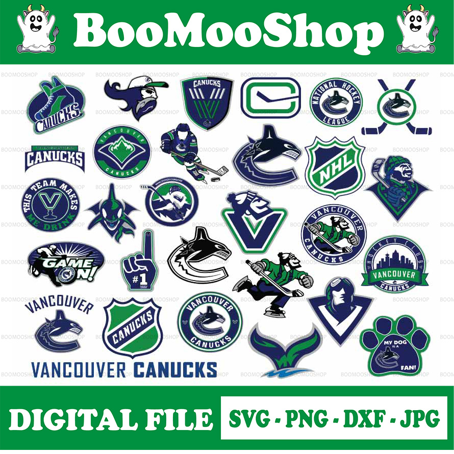 Vancouver Canucks Bundle SVG, Canucks Svg, NHL Svg, NHL Svg, | Inspire ...
