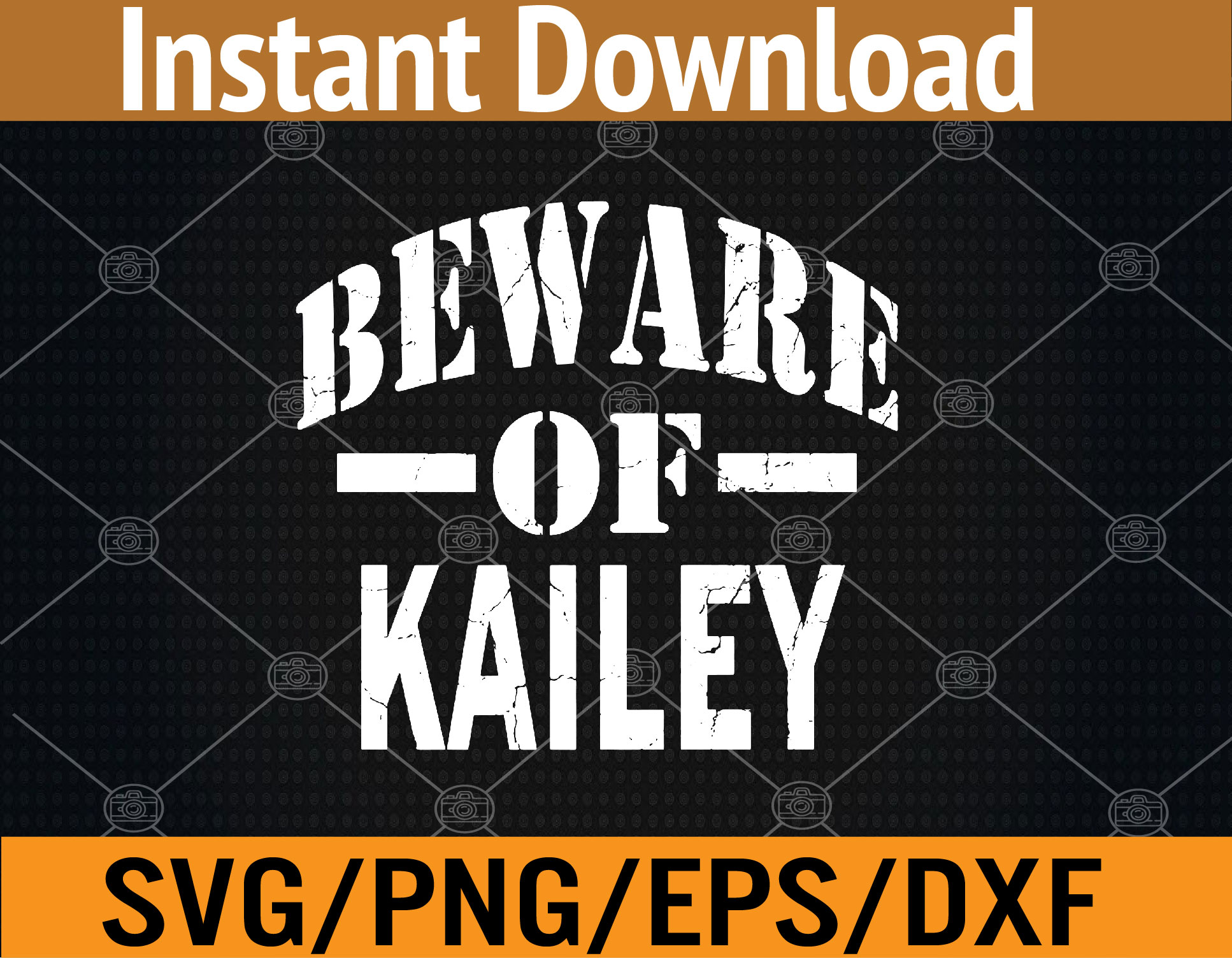 Beware of Kailey Family Reunion Last Name Team Svg, Eps, Png | Inspire ...